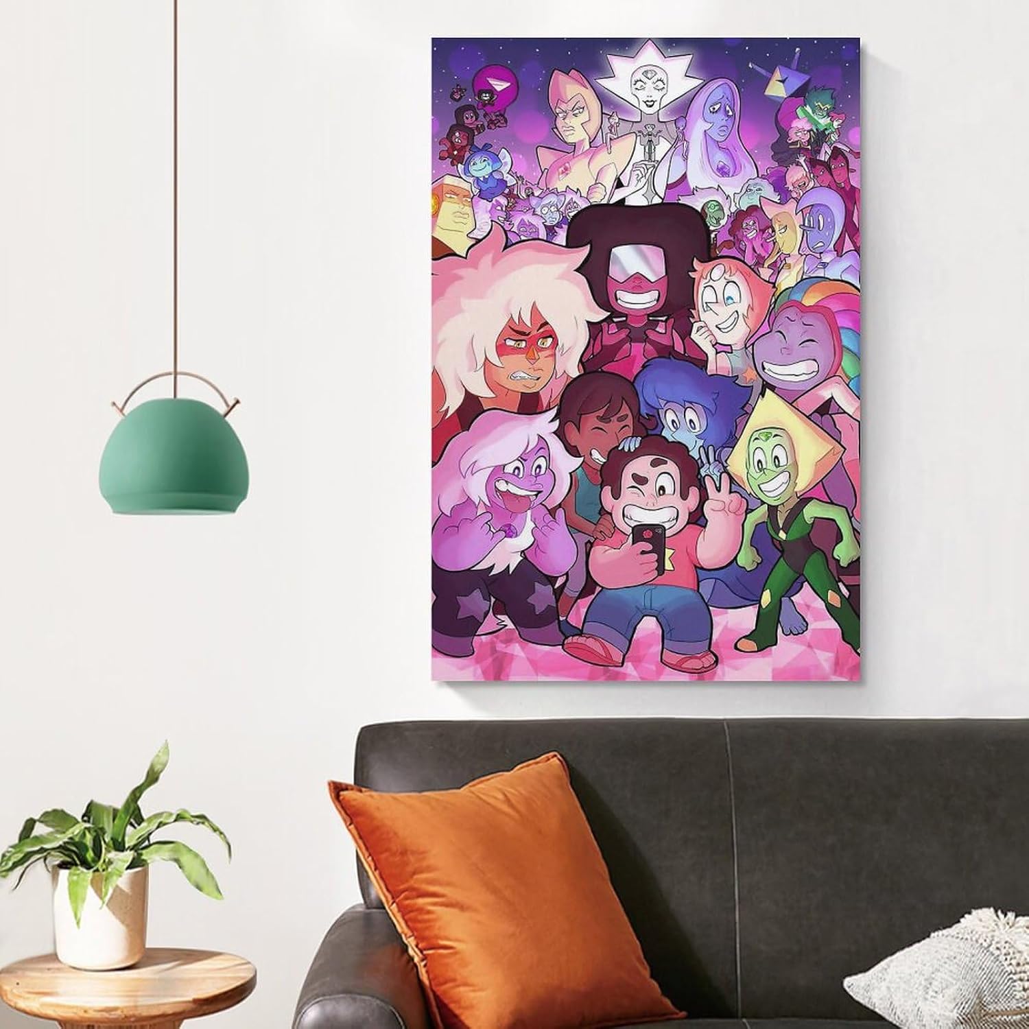 Póster artístico de dibujos animados, universo Steven y gemas de ...