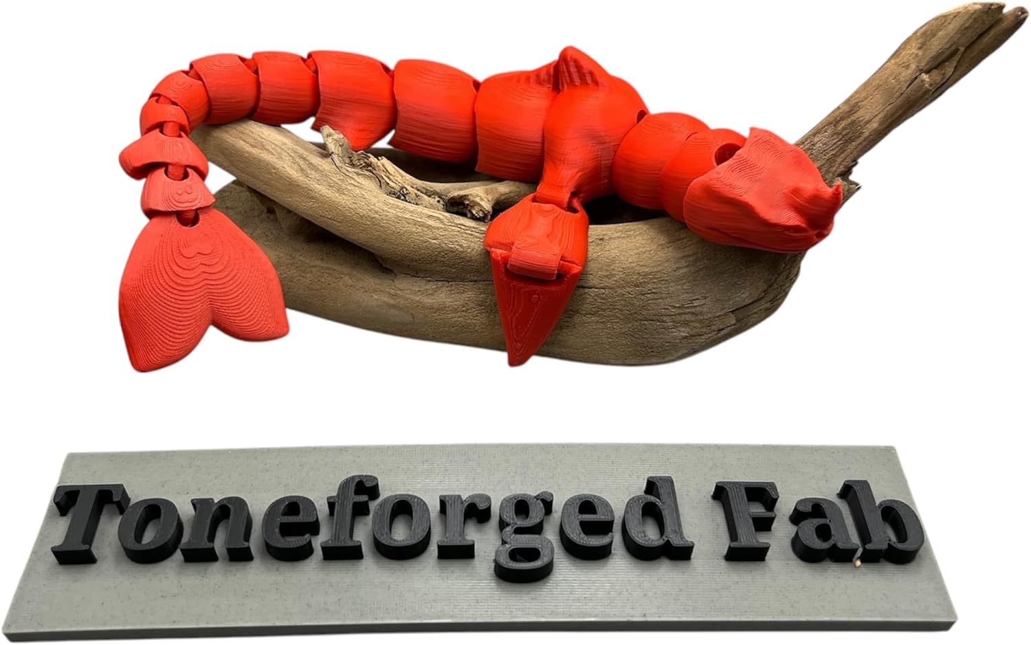 Amazon.com: 3D Printed Red Seabeast : Toys & Games