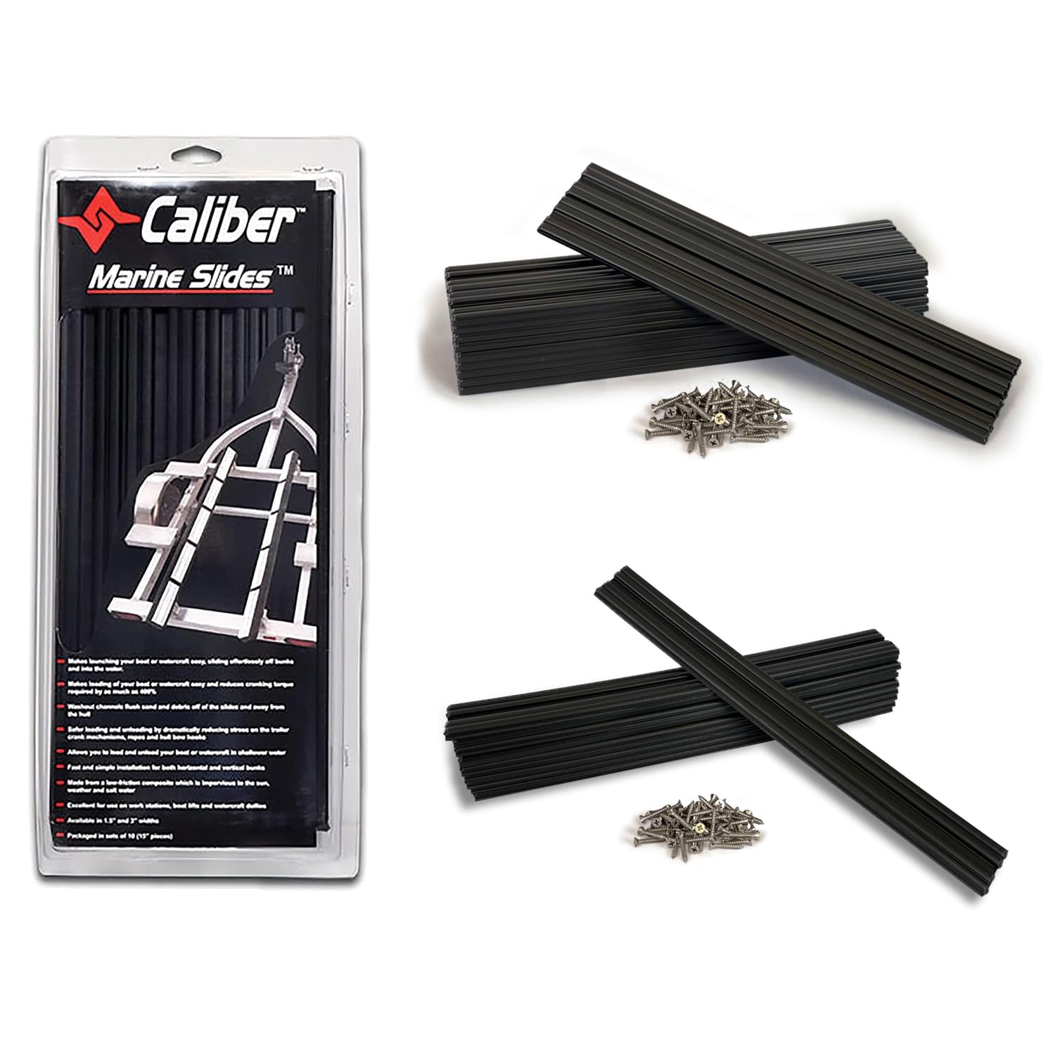 Amazon.com: Caliber Marine Slides Bundle Includes (10) 3x15” and (10) 1 ...