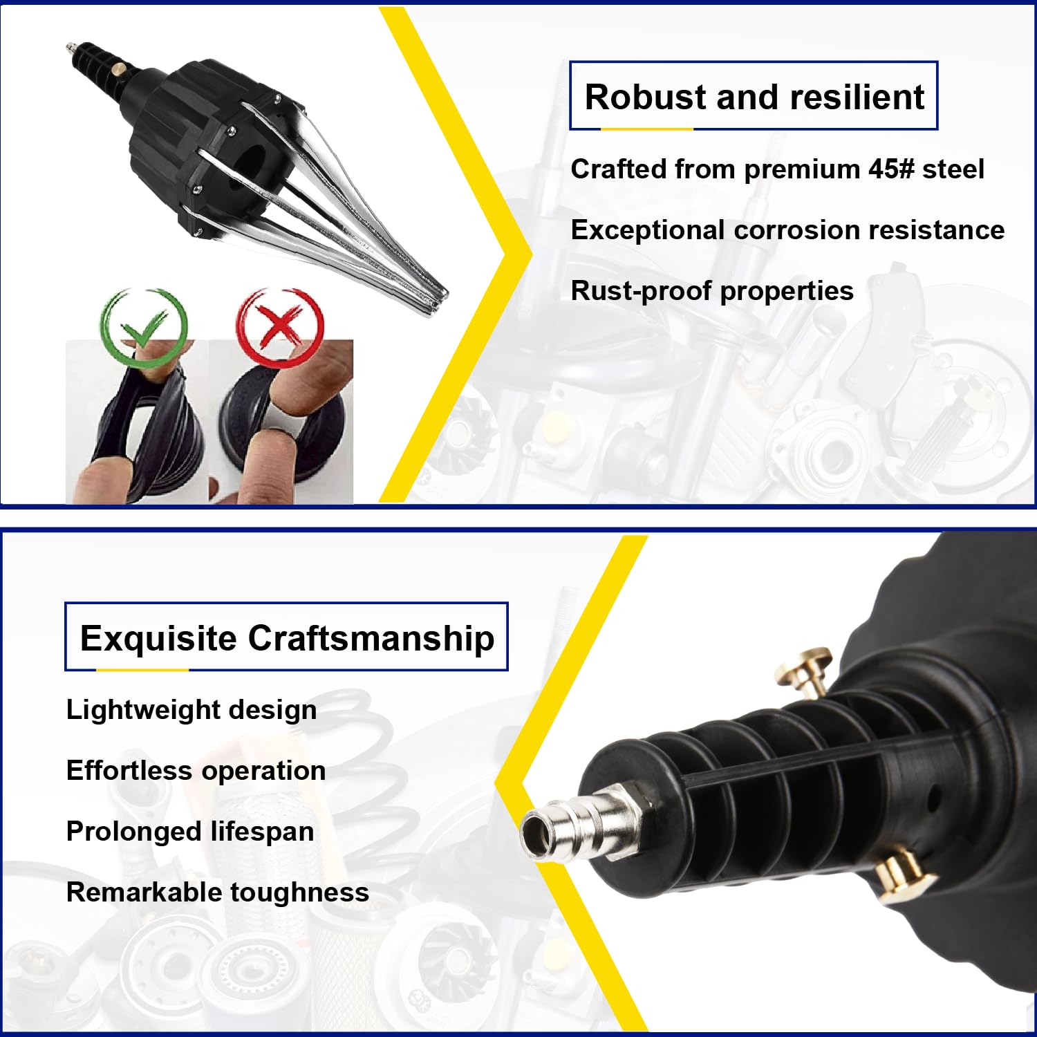 Snapklik.com : Pneumatic Assembly Tool Universal Pneumatic CV Joint ...