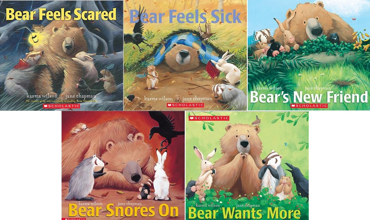 Bear and Friends 5 Book Collection By Karma Wilson Includes Bear Feels ...