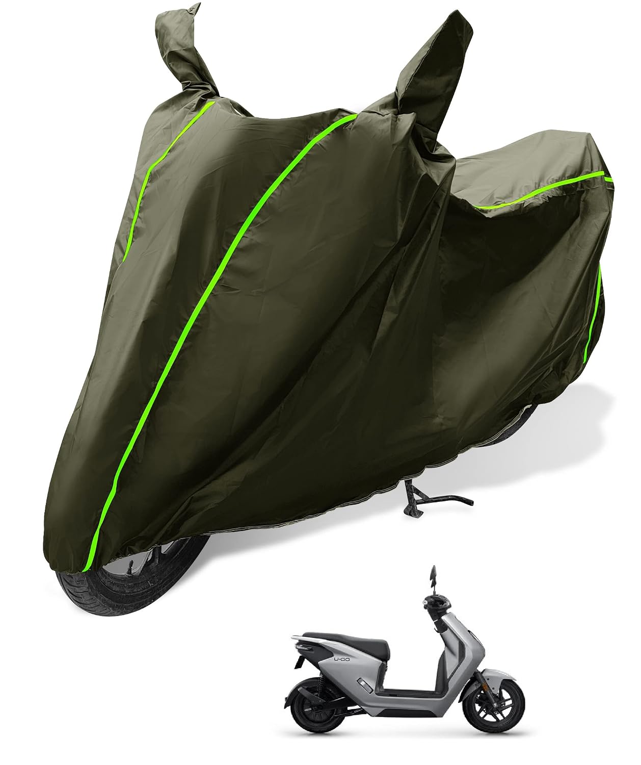 Auto Hub Scooty Cover Compatible with Activa Electric, Soft Coated ...