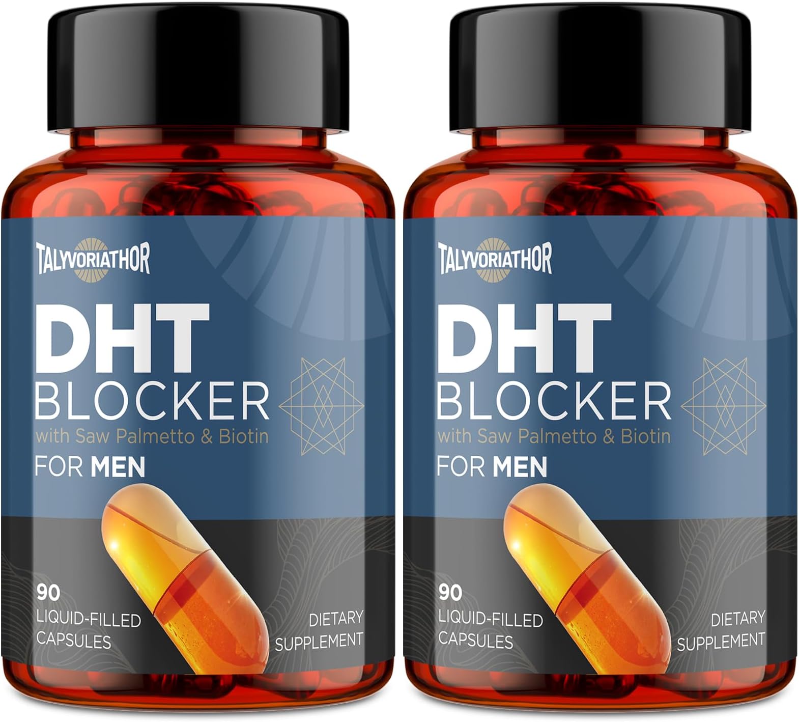 Amazon.com: DHT Blocker for Men | Hair Growth Supplement with Saw ...