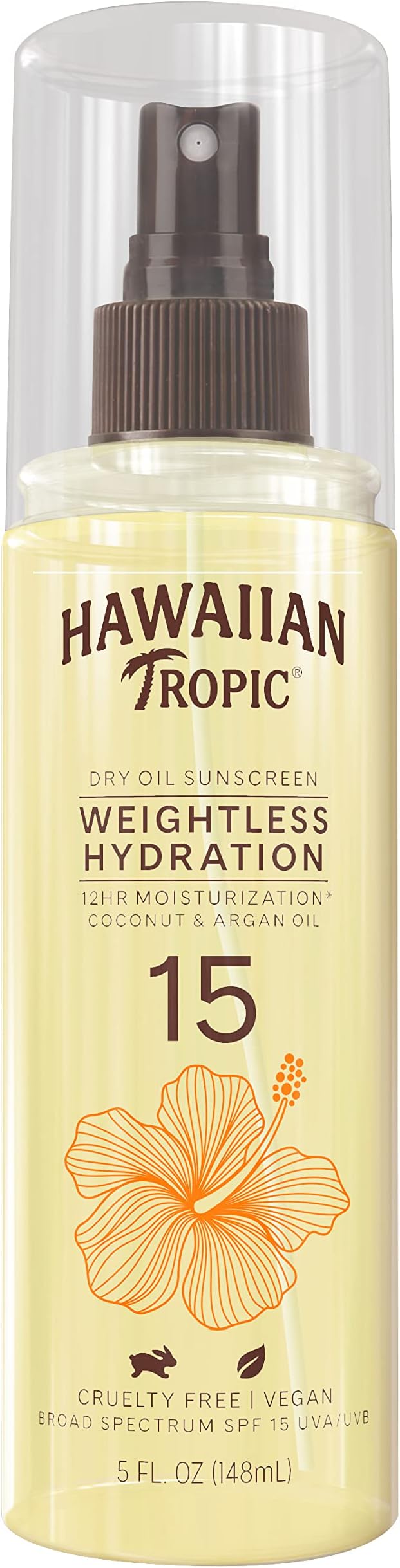 Amazon.com: Hawaiian Tropic Weightless Hydration Dry Oil Sunscreen ...