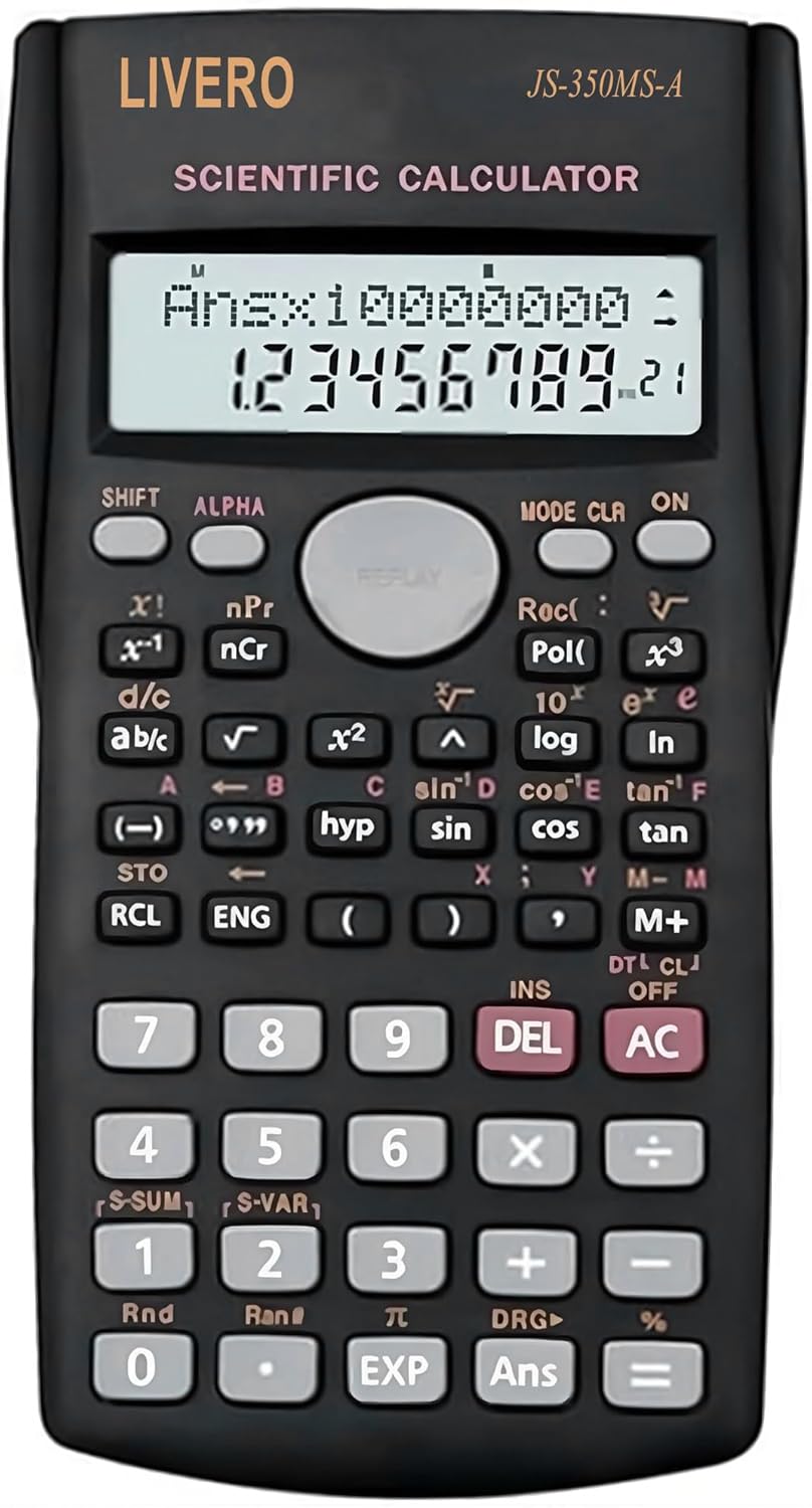 JS-82MS-A Handheld Multi-Function 2-Line Display Digital LCD Scientific ...