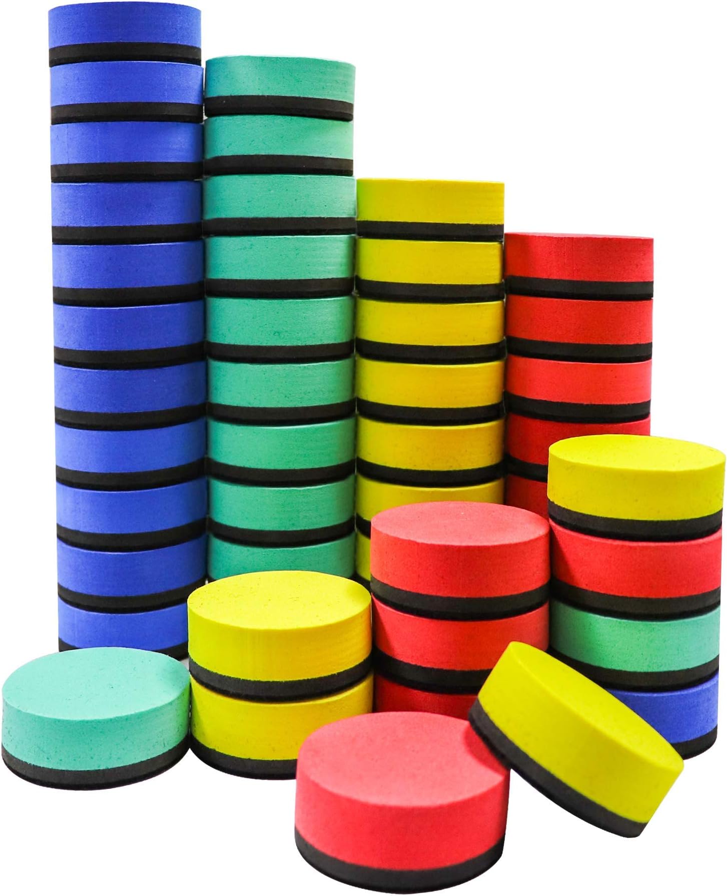 Amazon.com : RNKP Mini Dry Erase Erasers, 24 Pack Magnetic Whiteboard ...