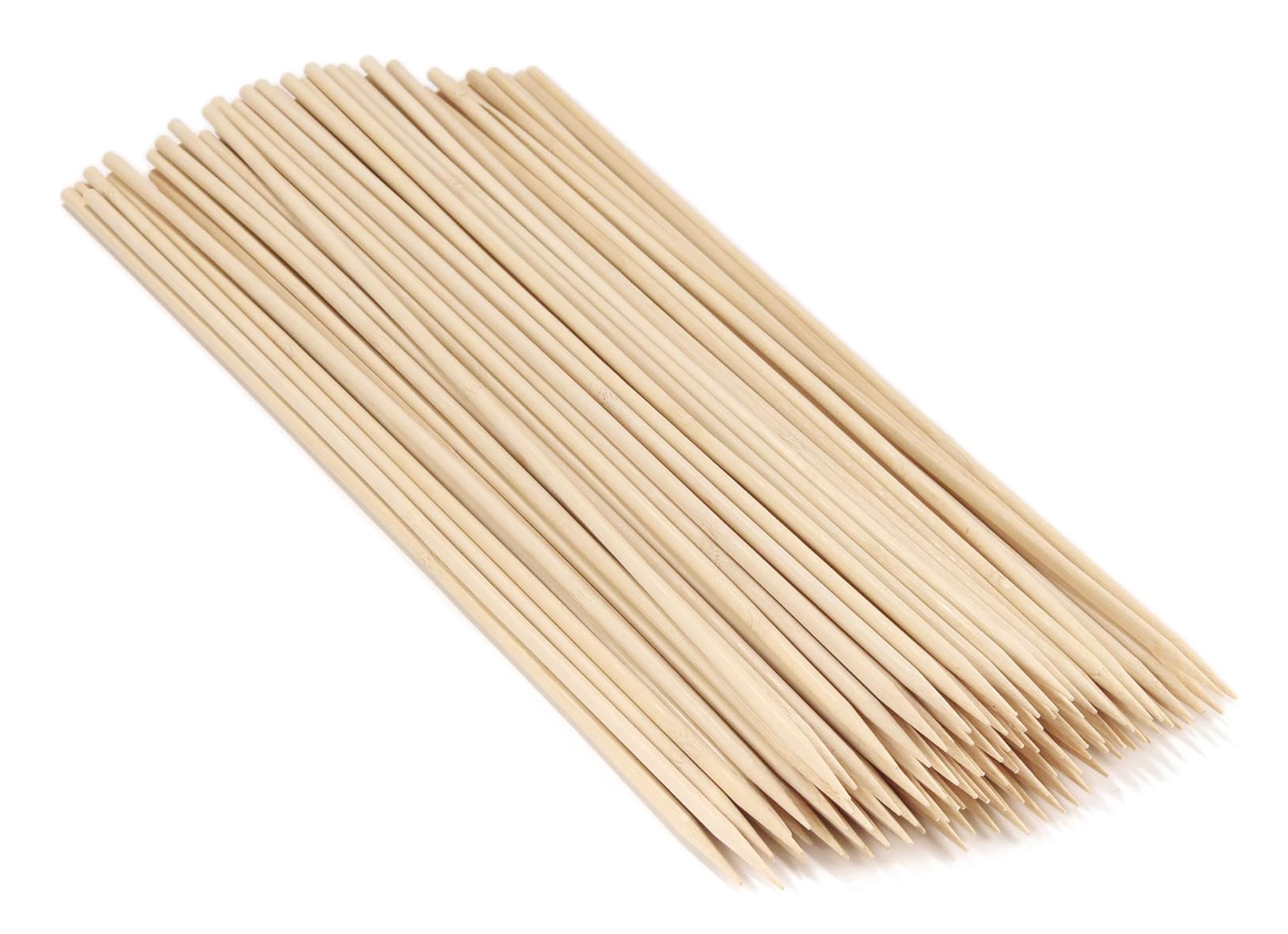 PRANSUNITA Bamboo Sticks Extra Long 18 inches, Unfinished Sticks, Pack ...