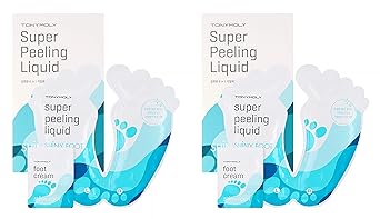 Amazon.com: TONYMOLY Shiny Foot Super Peeling Liquid, 2 Count : Beauty ...