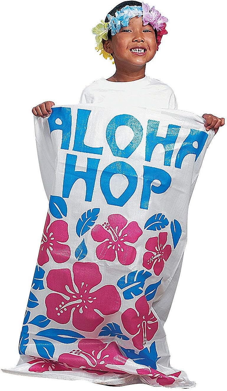Amazon.com: Fun Express - Tropical Potato Sack for Summer - Toys ...