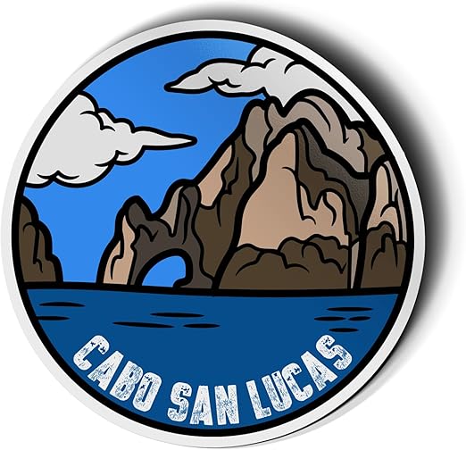 Amazon.com - Cabo San Lucas Mexico Souvenir Vinyl Decal Sticker for ...