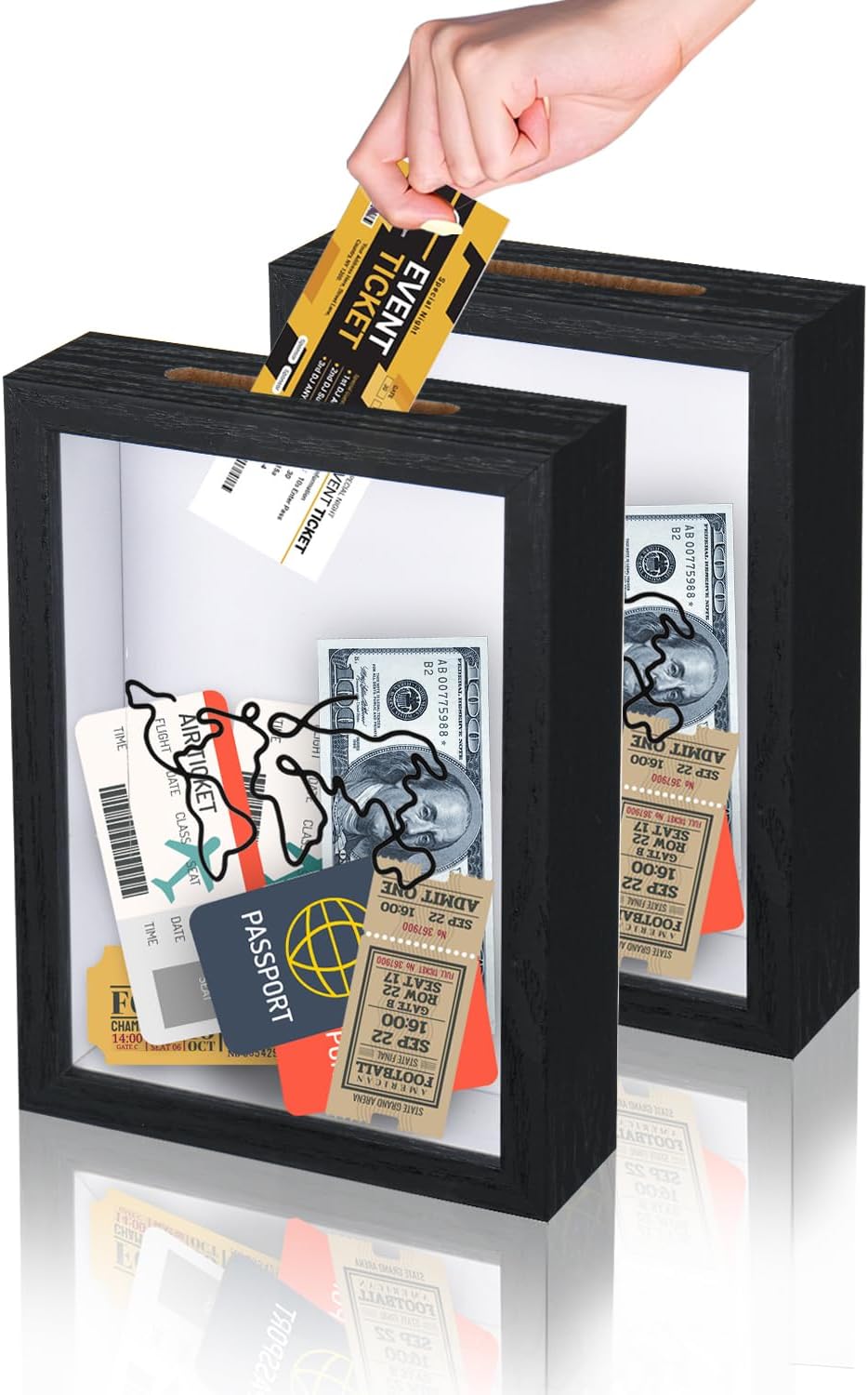 Amazon.com - GraduationMall 5x7 Top Loading Shadow Box Frame with HD ...