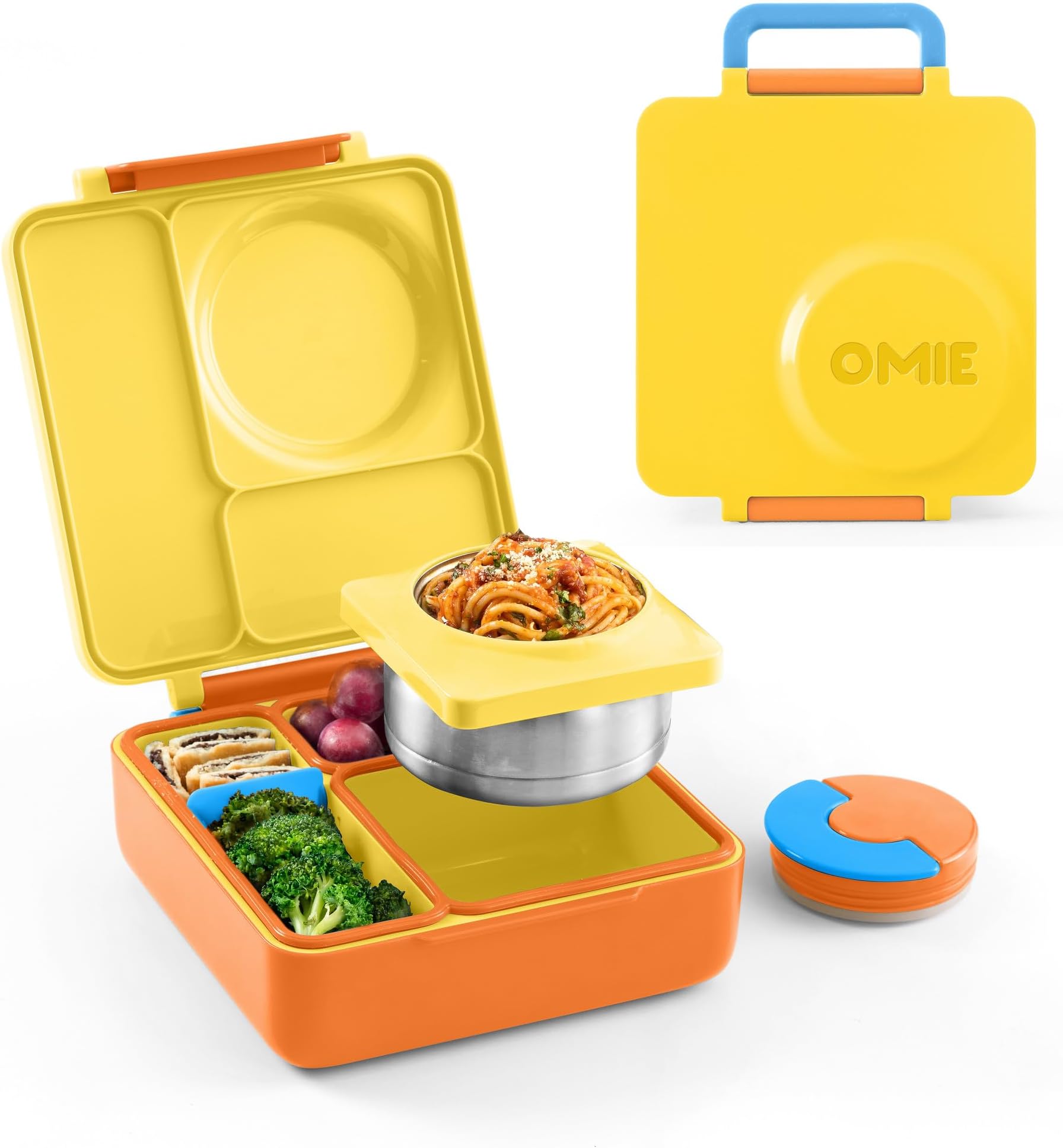Amazon.com: Omie OmieBox Bento Box for Kids - Insulated Bento Lunch Box ...