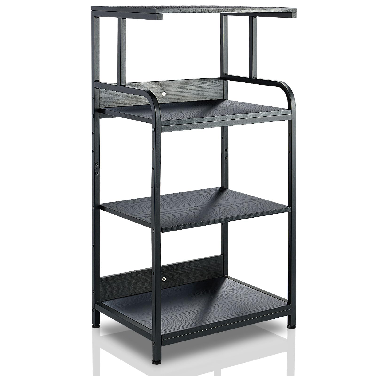 Amazon.com: jarrvz 4 Tier Printer Stand with Wheels Printer Table ...