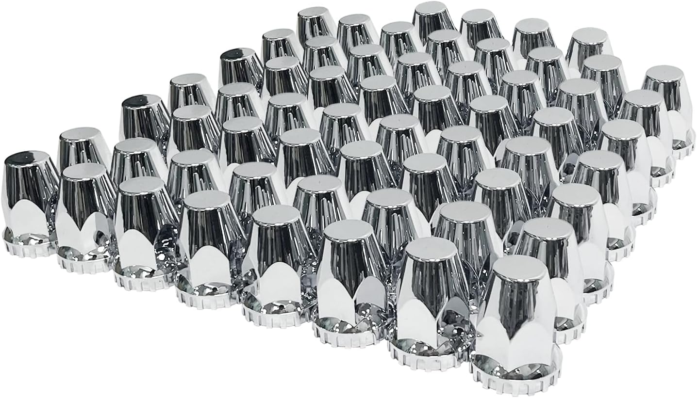 Amazon.com: Grandroad auto 60 Pack Flat Top Lug Nut Covers, 33mm by 2-3 ...