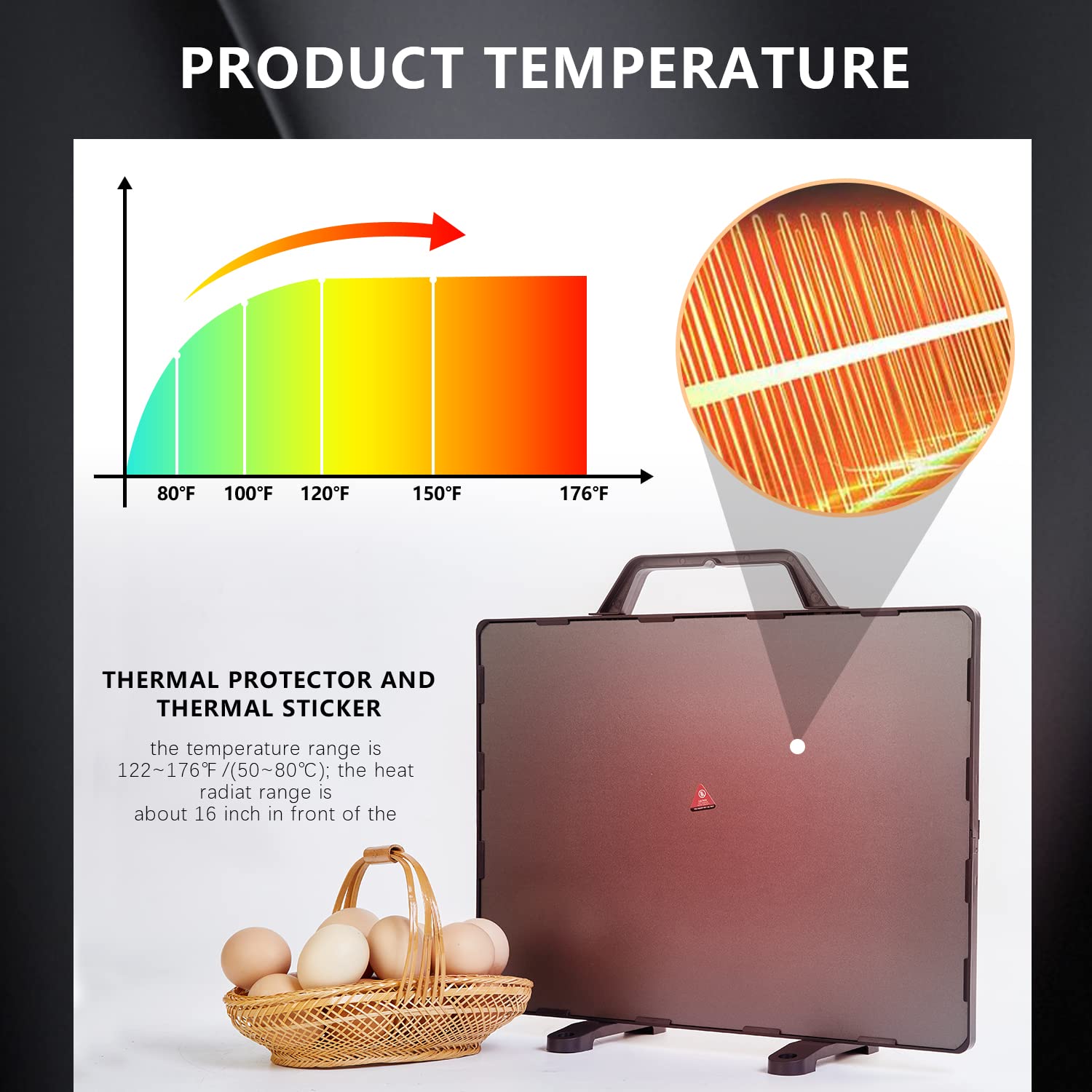 Snapklik.com : Fuzzy-Bird Enhanced Chicken Coop Heater Heating Panel ...