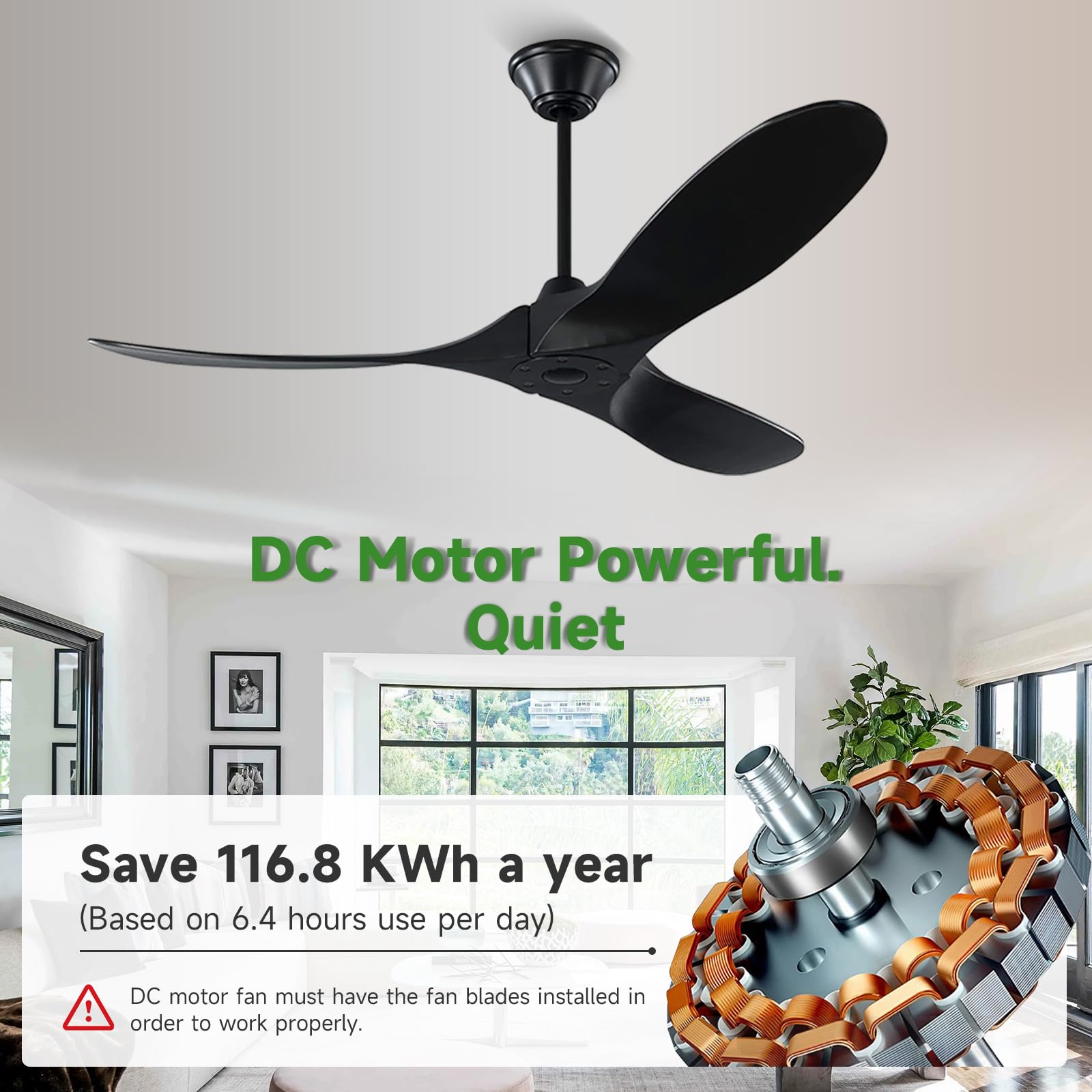 Plane Propeller Ceiling Fan