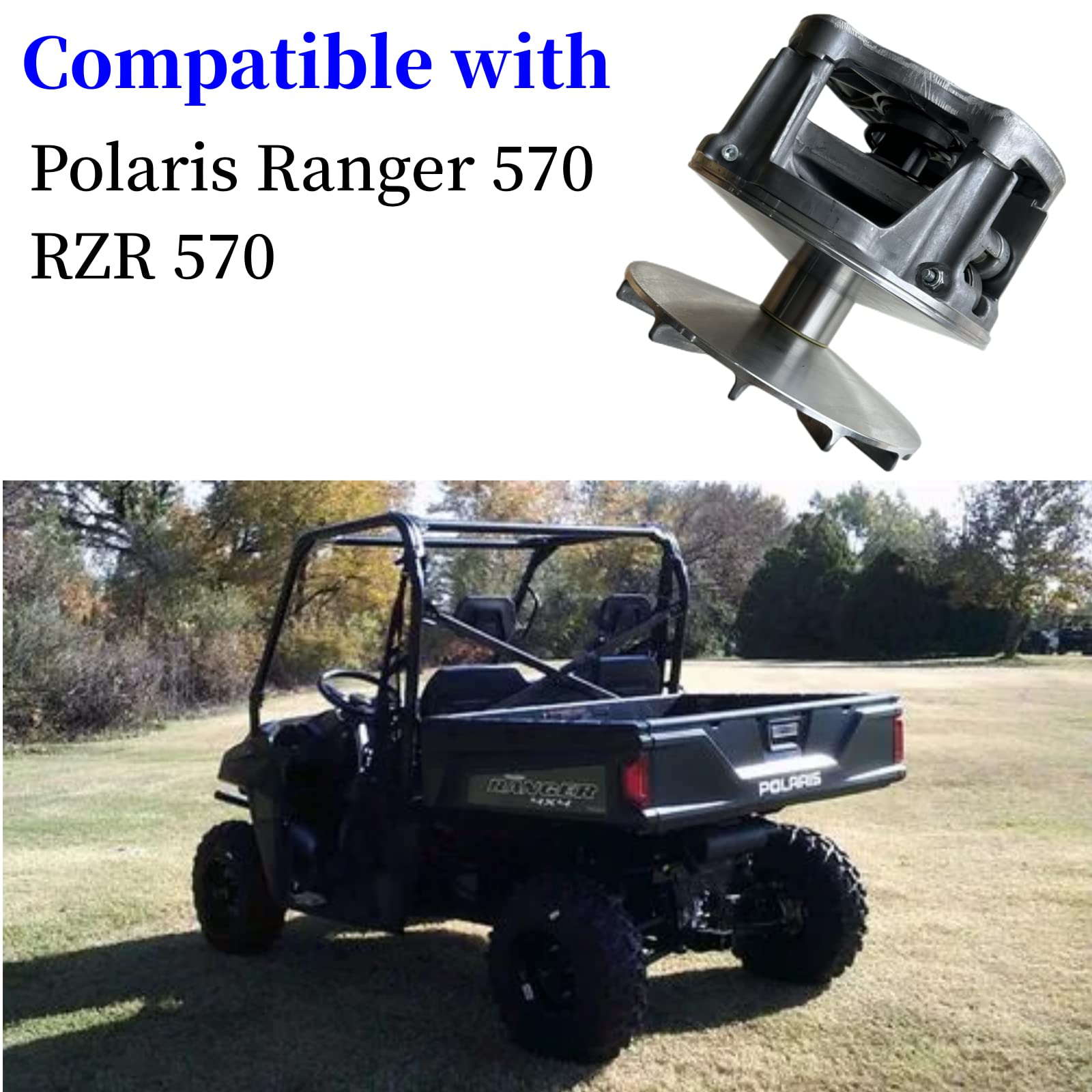 1323255 Primary Drive Clutch Compatible with Polaris Ranger 570 2014 ...