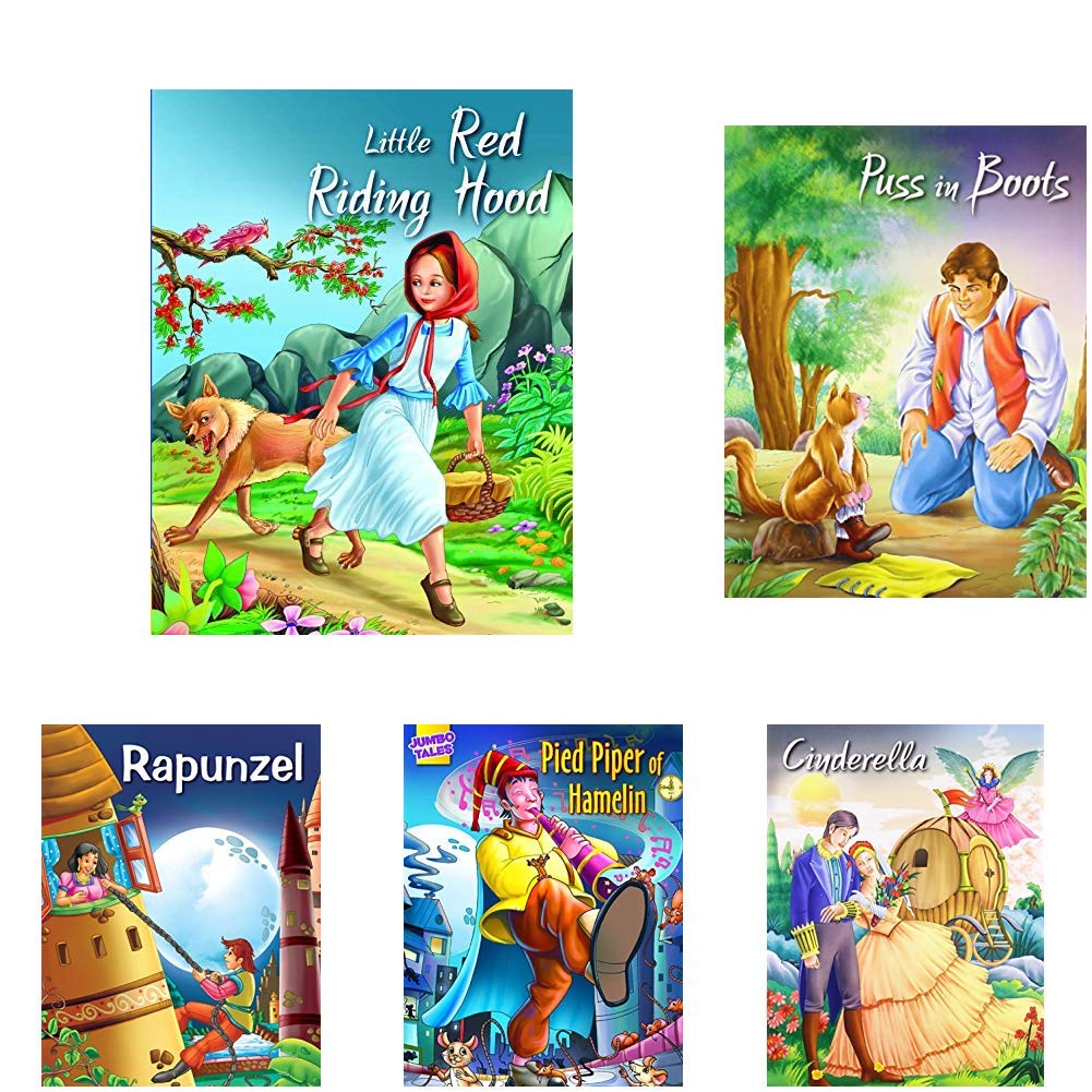 Buy My Perrault's Fairy Tales : Set of 5 Story Books (Little Red Riding ...