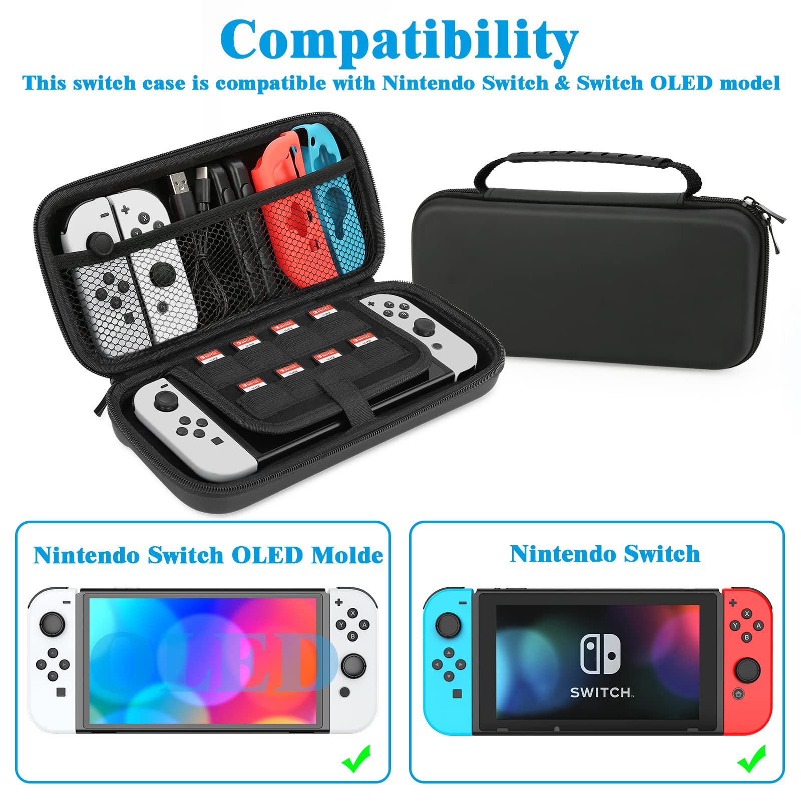 Funda OLED HEYSTOP Switch com...B085D9M5MP | Encarguelo.com