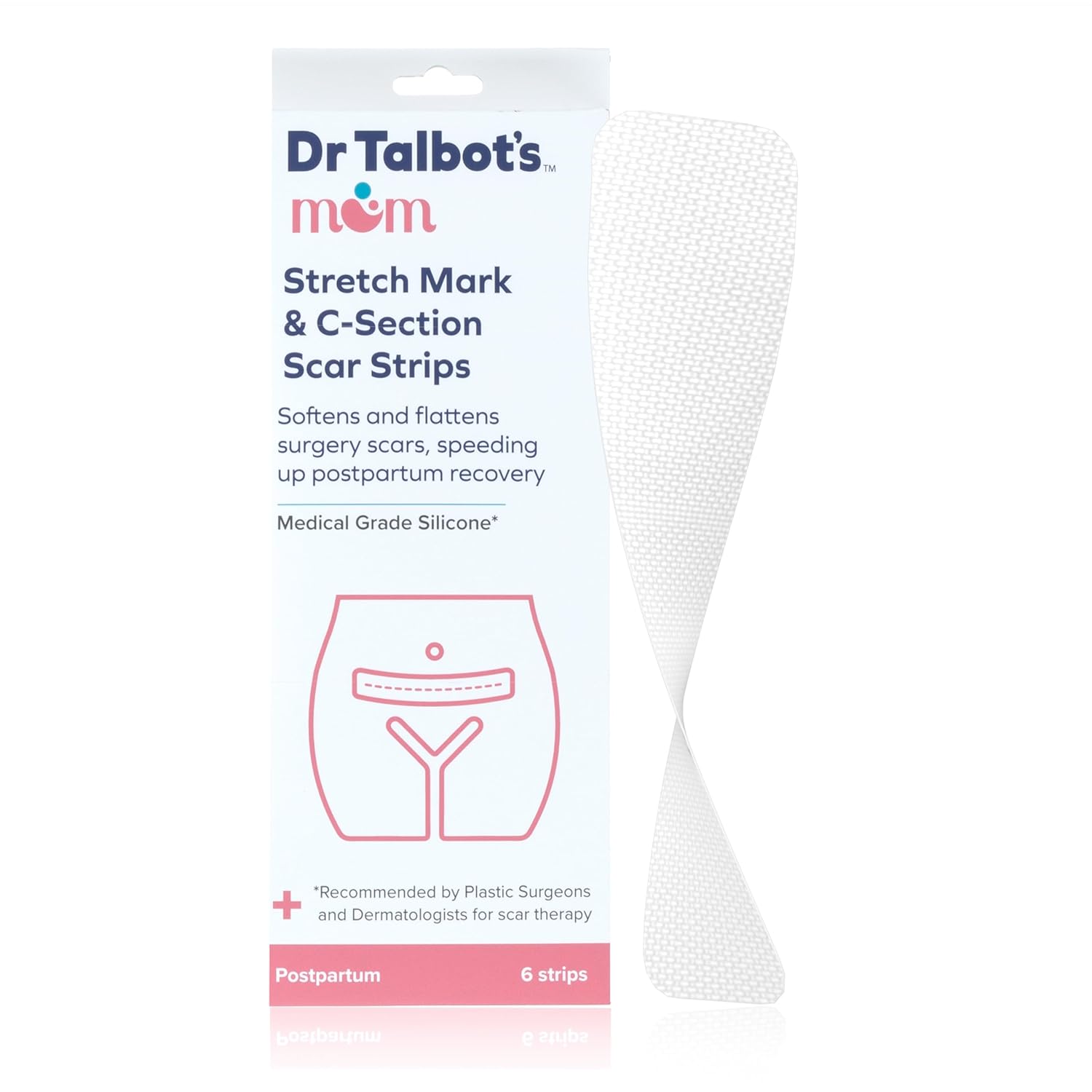 Amazon.com : Dr. Talbot's Mom Stretch Mark & C-Section Scar Strips ...