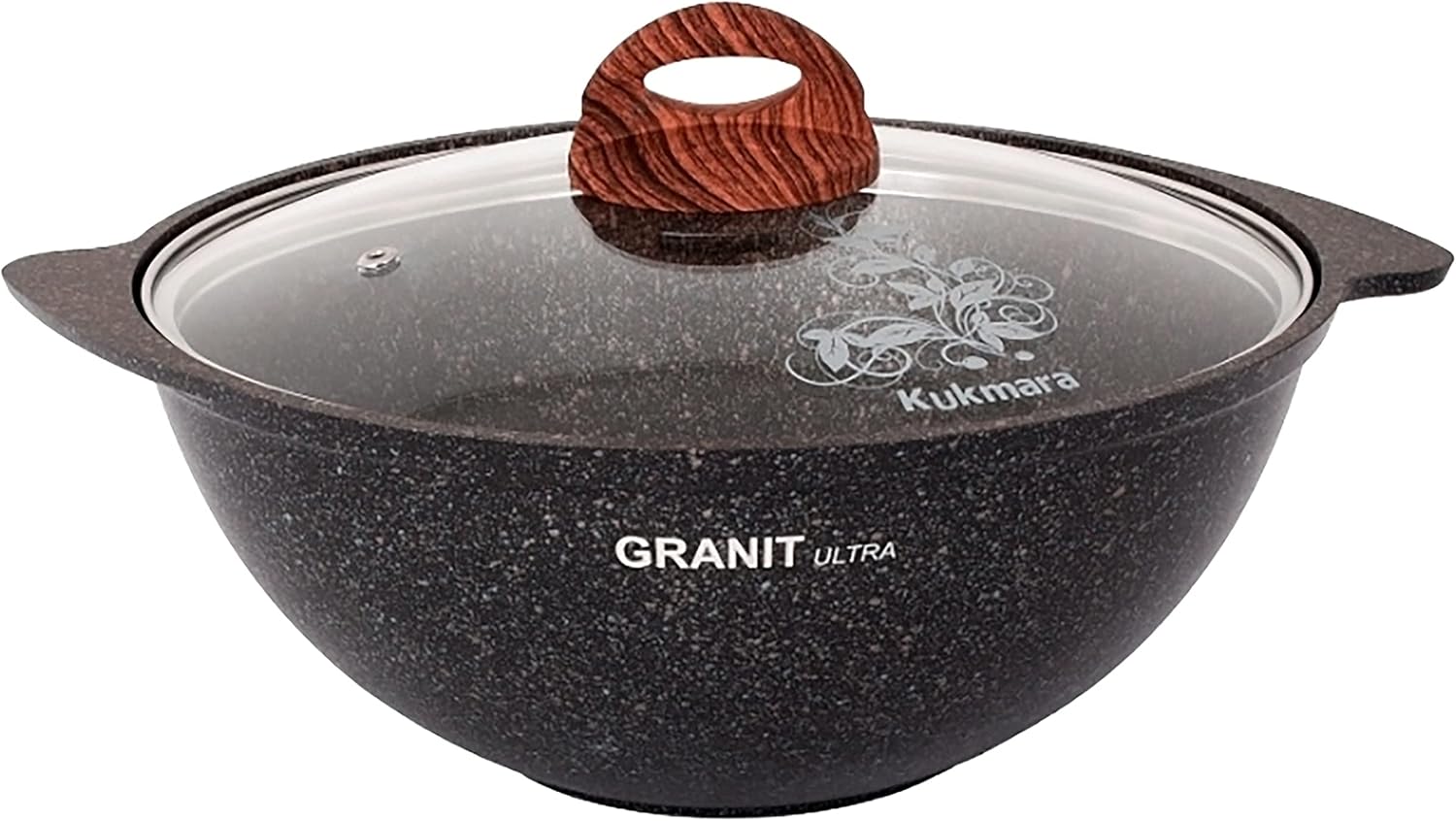 Amazon.com: TM KUKMARA Aluminum Wok Kazan Cooking Pot with Lid ...