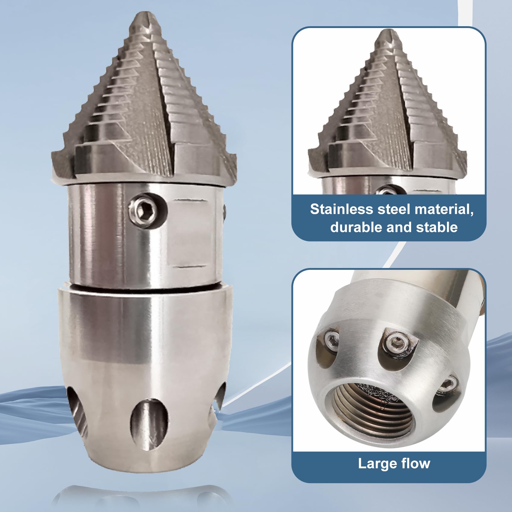 Root Cutting Jetter Nozzles