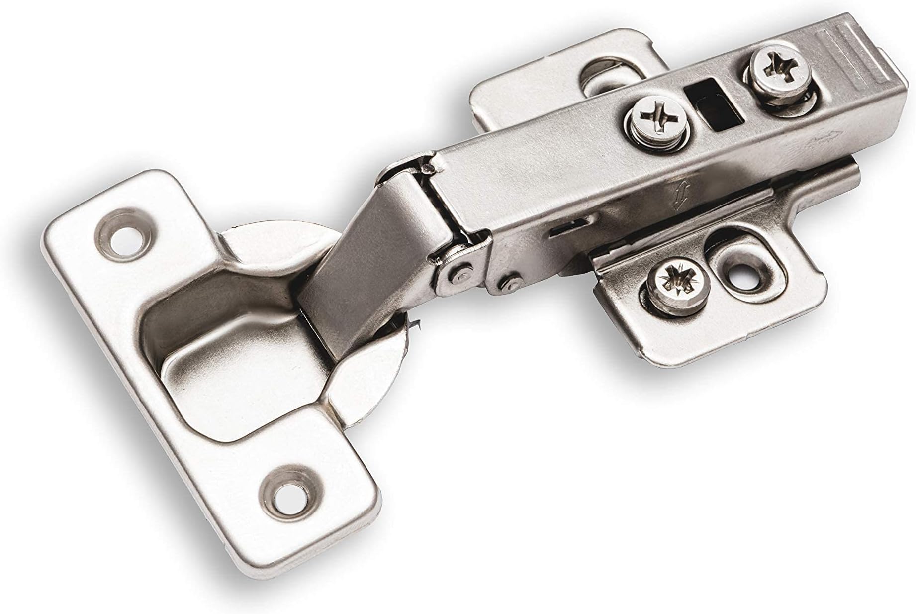 IKEA Cabinet Hinges | Soft Closing with Dampers, Nickel Plated - Pack ...