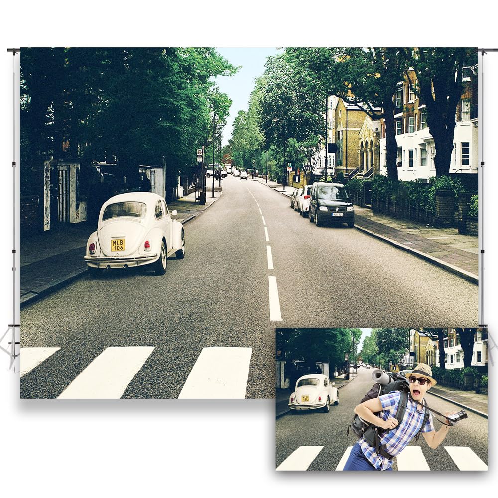 Amazon.com : KUKUSOUL 7x5ft Music Band Backdrop for Photography Street ...