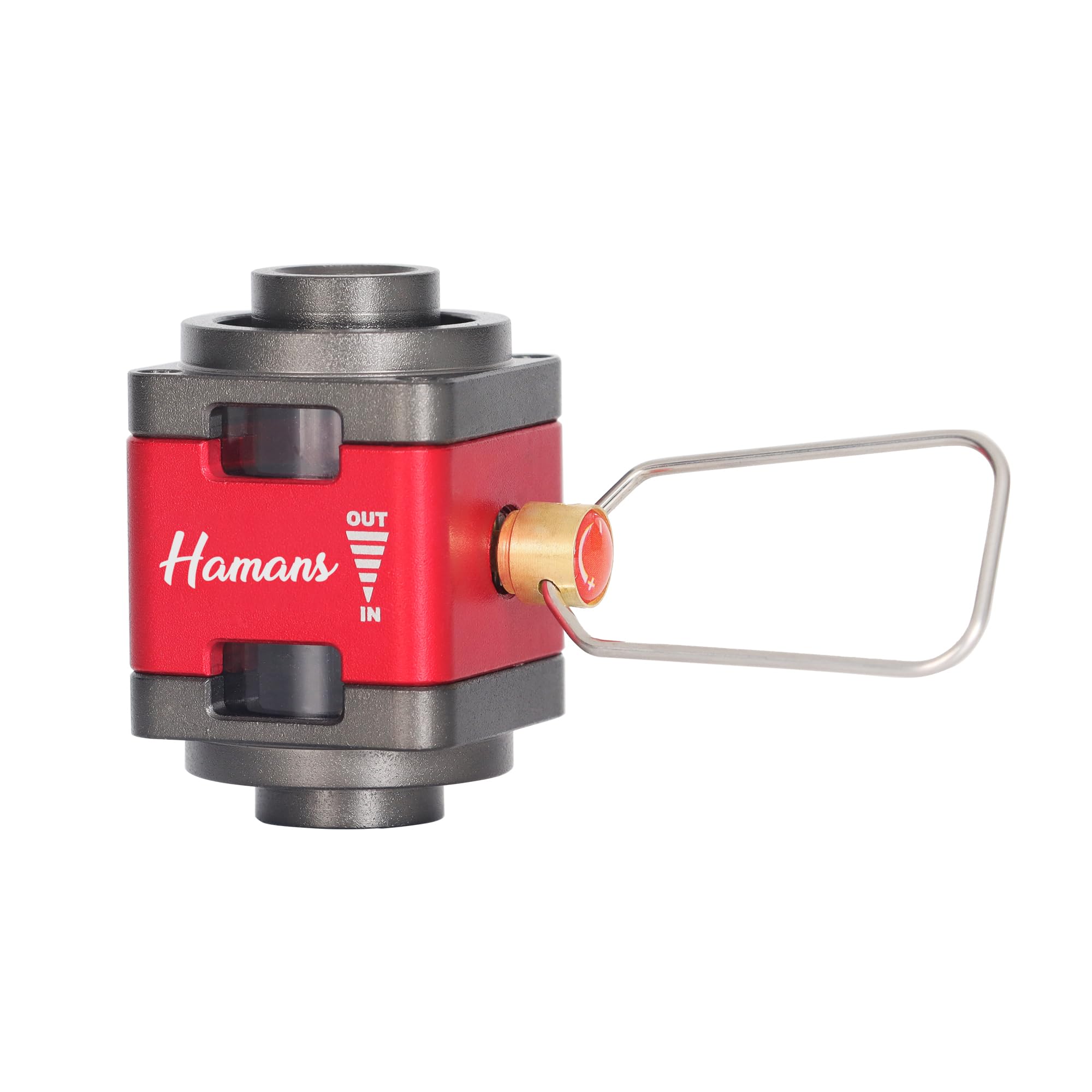Hamans Gas Canister Refill Adapter w/Visible Windows, Fuel Transfer ...