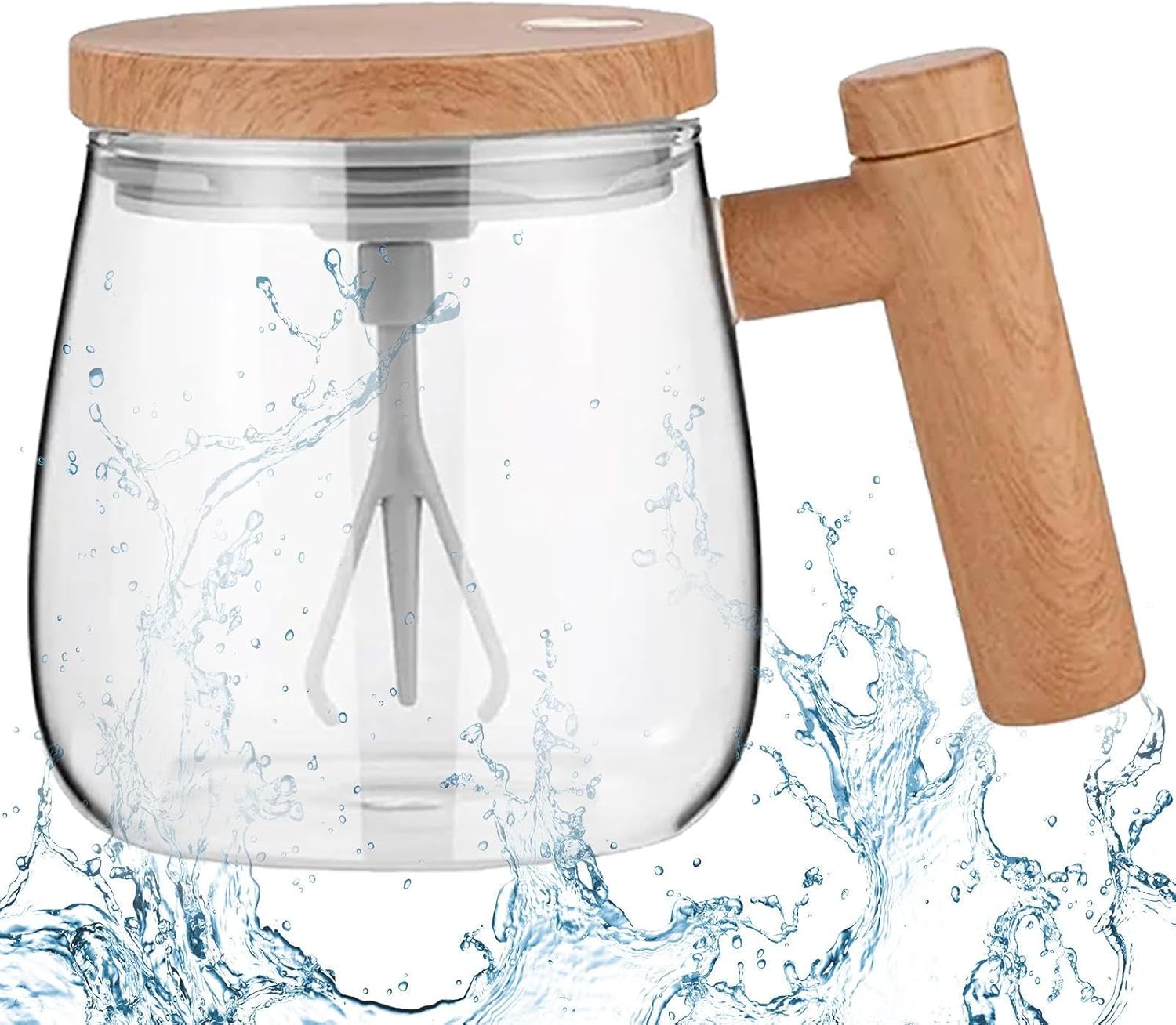 Teksome Stirring Coffee Mug, Electric Mixing Mug, Automatic Stirrer ...