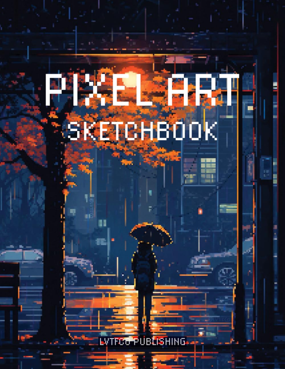 Amazon | Pixel Art Sketchbook: Square Grid Graph Paper Notebook for ...