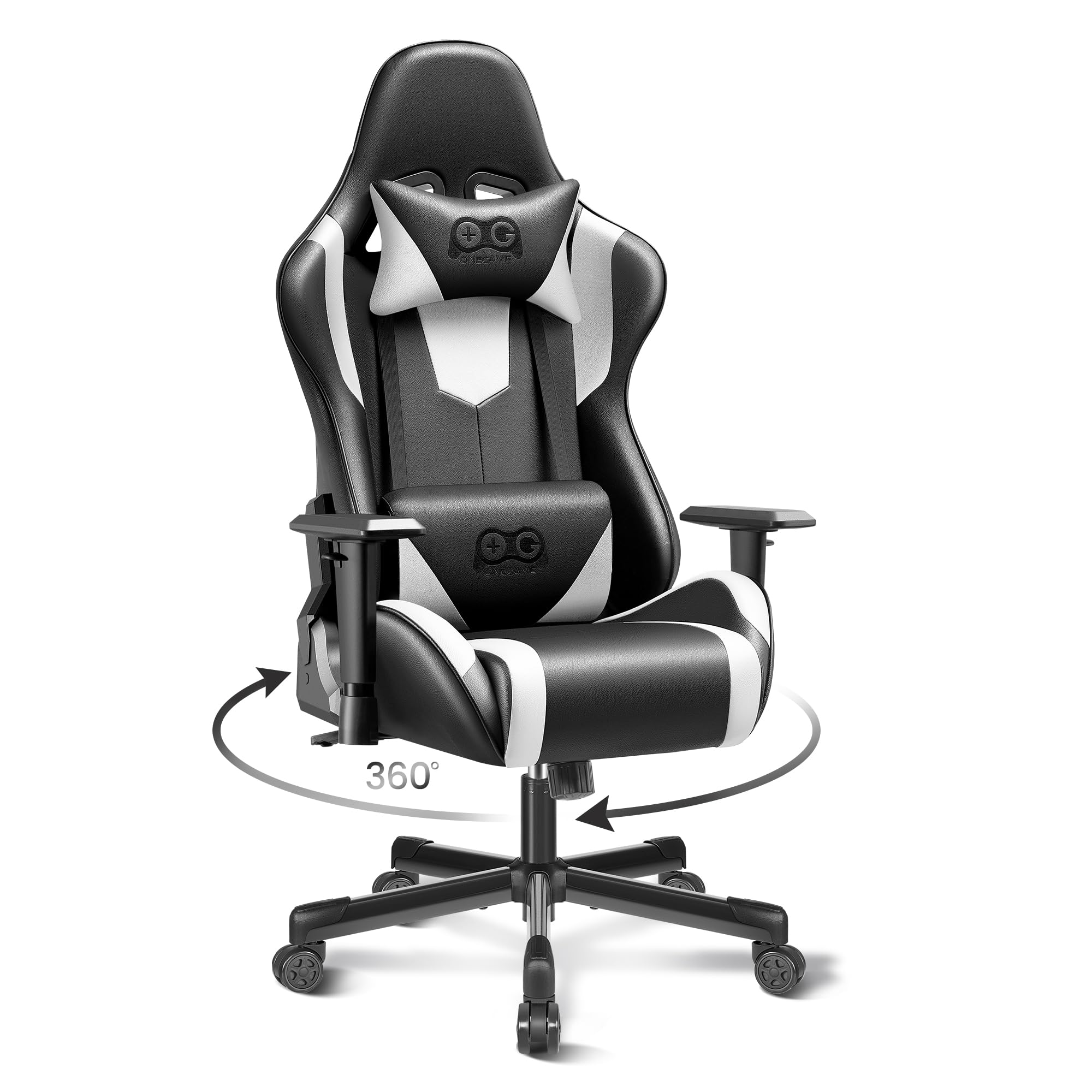 Amazon.com: OneGame Gaming Chair, High Back Computer Leather Game Chair ...