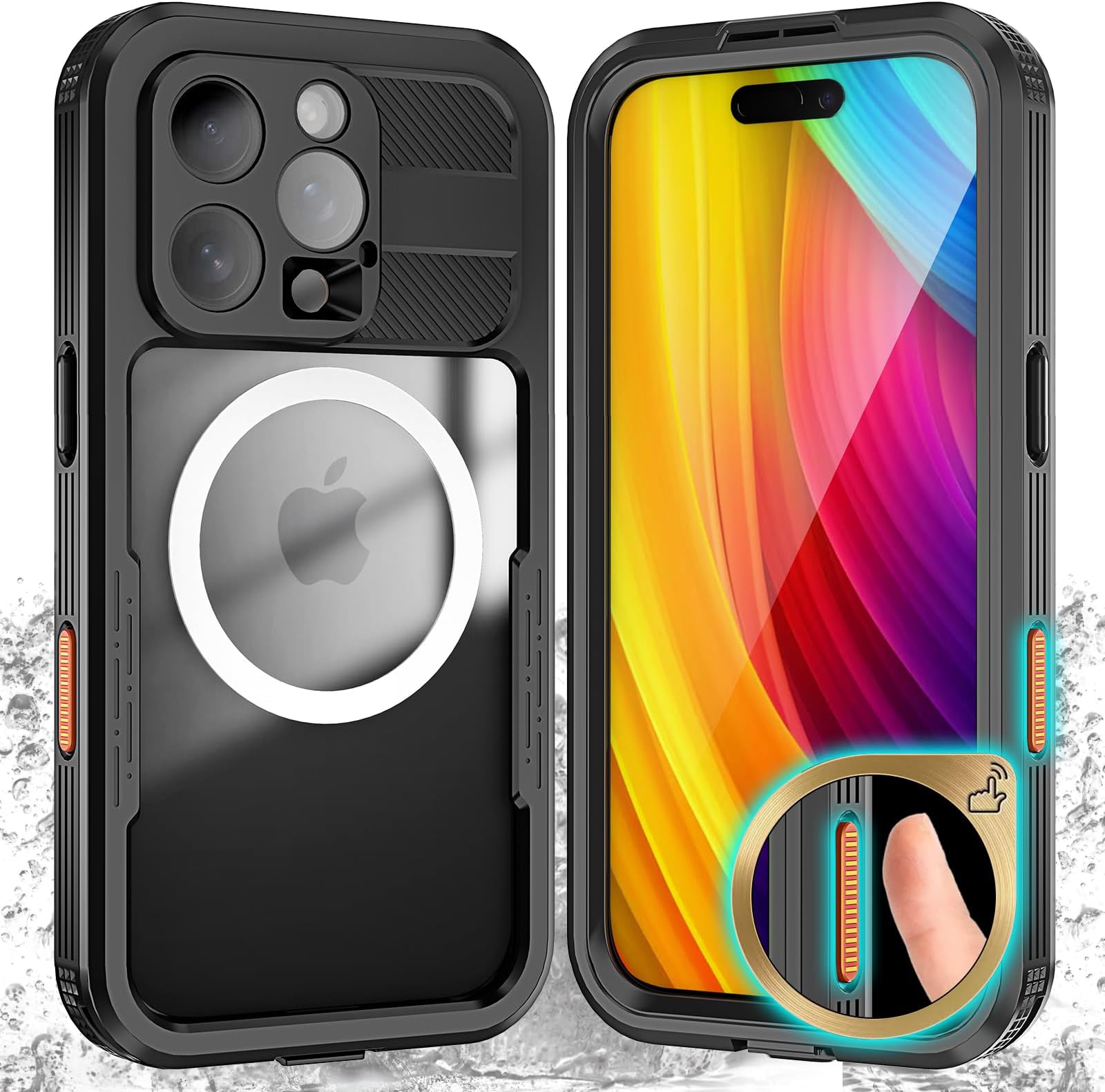 Amazon.com: AICase for iPhone 16e Case Waterproof with MagSafe ...