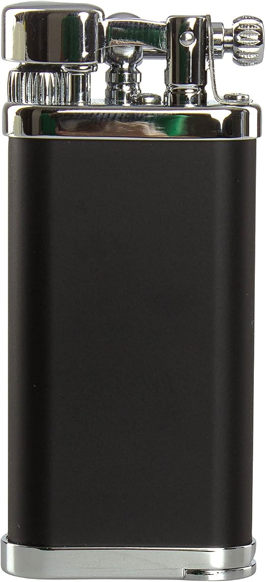 Amazon.com: IM Corona Old Boy Black And Chrome Pipe Lighter : Health ...