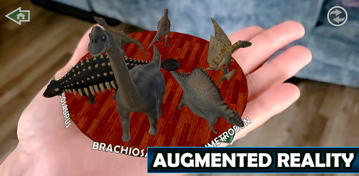 Amazon.com: myARgalaxy Dinosaurs VOL1 - Augmented Reality Cards