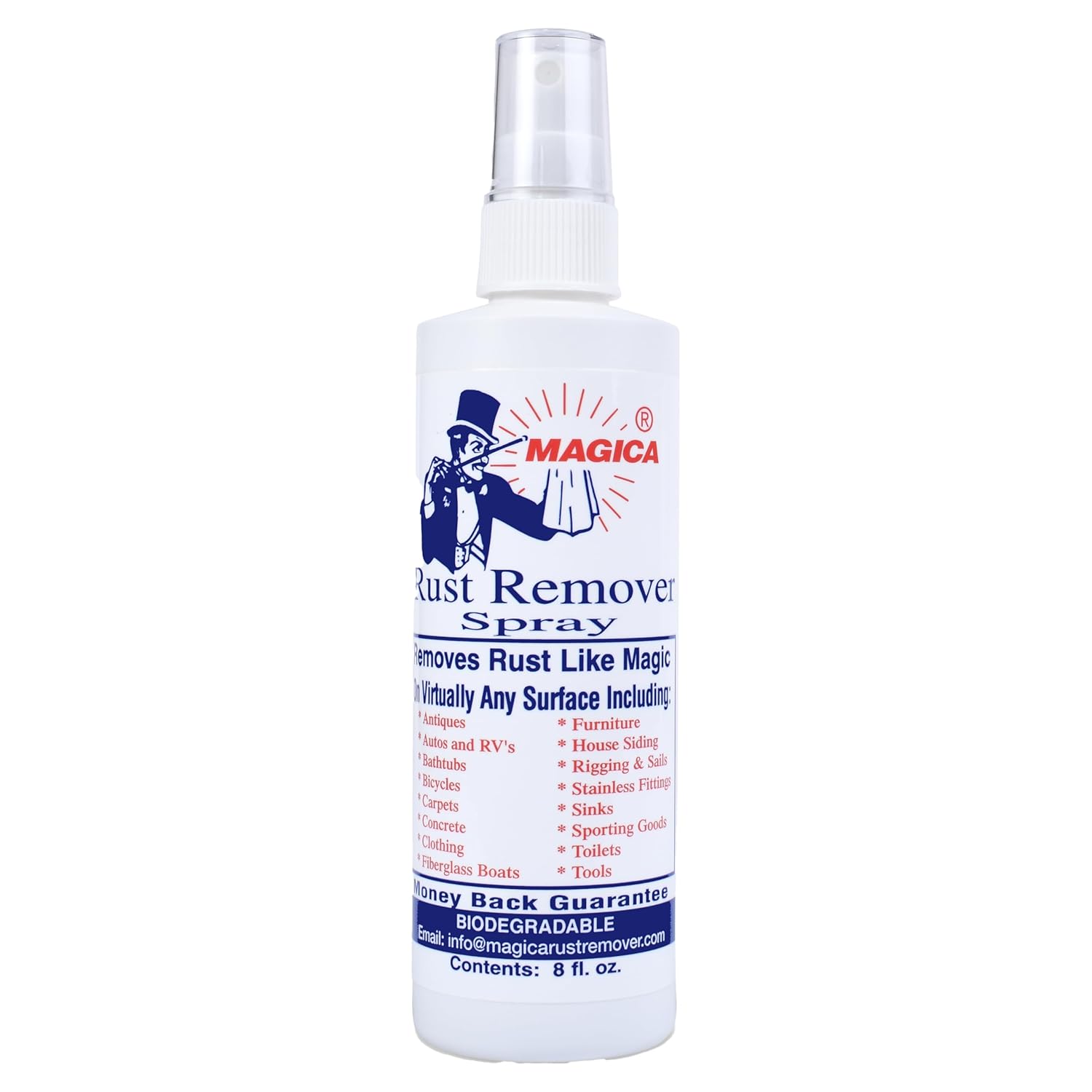 Magica Rust Remover - 8 Oz Spray by Magica : Amazon.in: Car & Motorbike