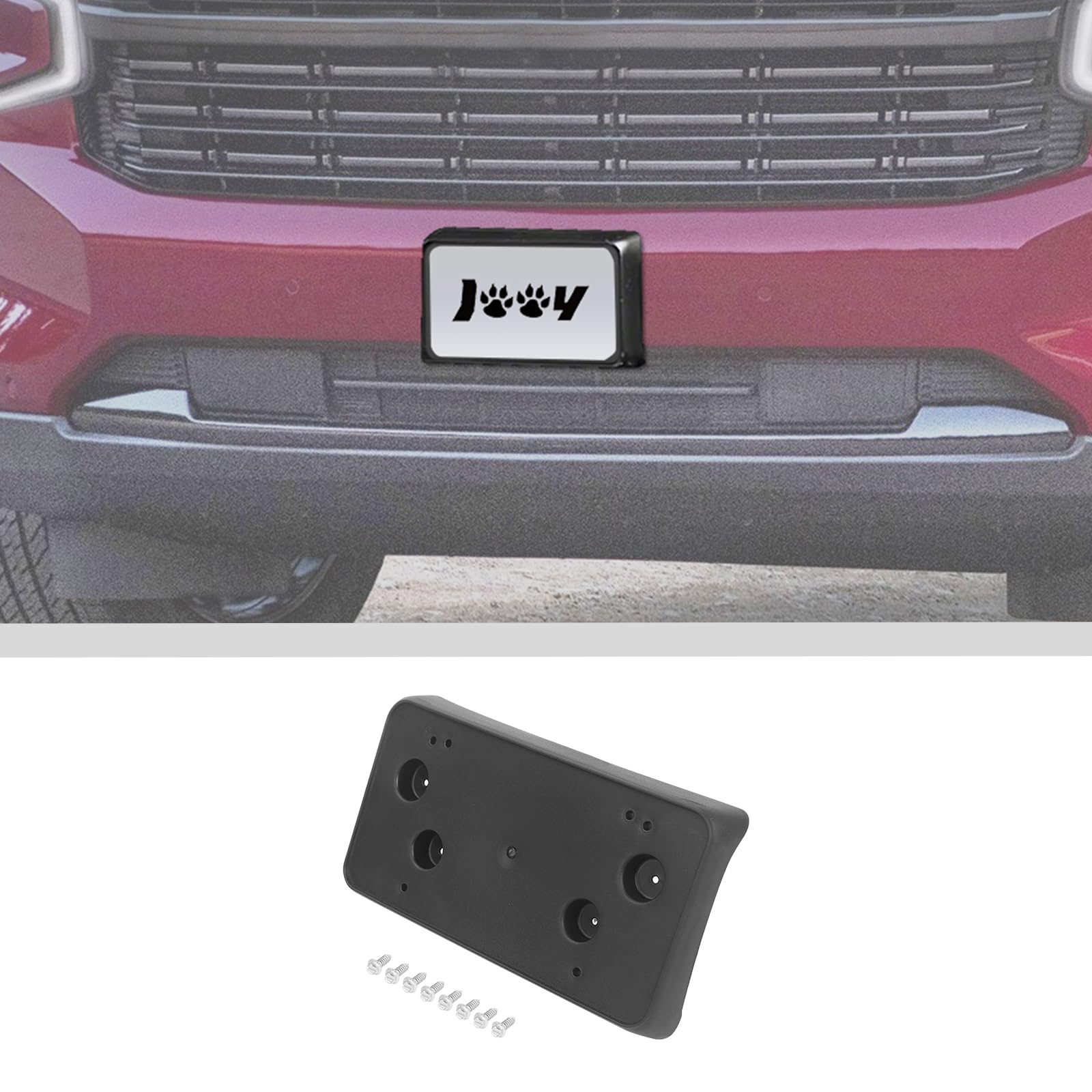 Snapklik.com : JWWY Front License Plate Mounting Bracket Frame Number ...