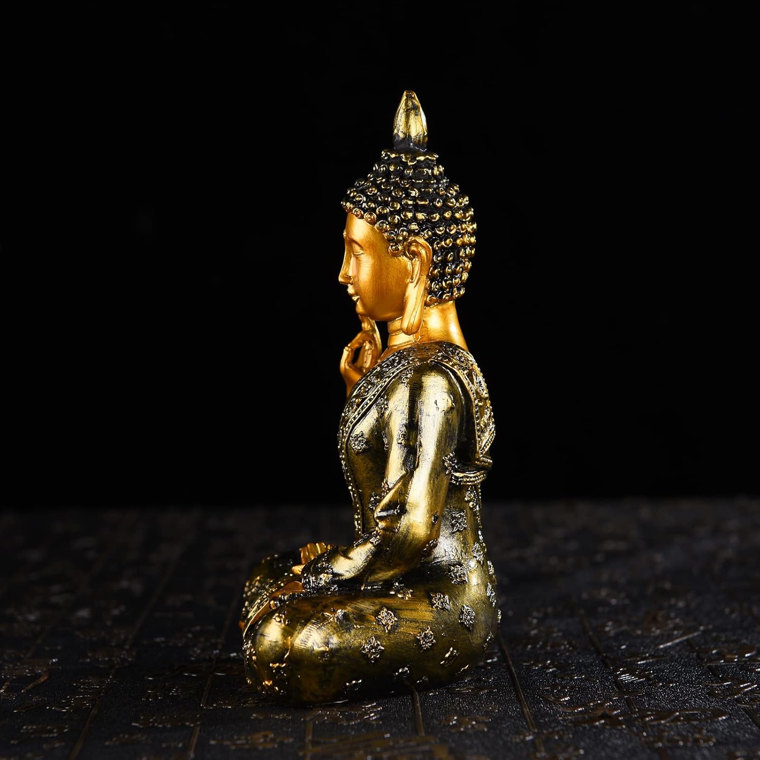 BRABUD Buda tailandés meditando orando paz y armonía estatua de resina ...