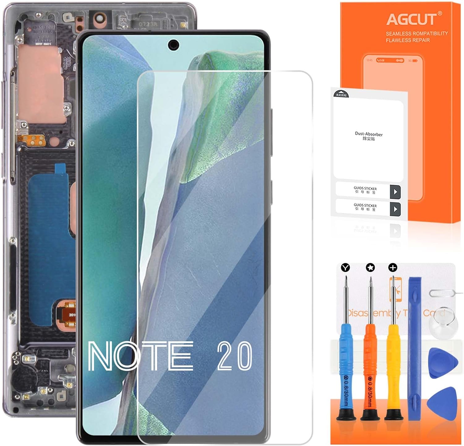 Amazon.com: OLED for Samsung Galaxy Note20 4G 5G Screen Replacement for ...