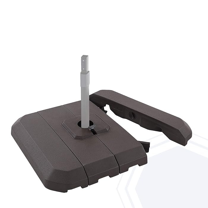 Buy BLUU 4-Pc 340 Lbs Weighted Base Heavy Duty Offset Cantilever ...