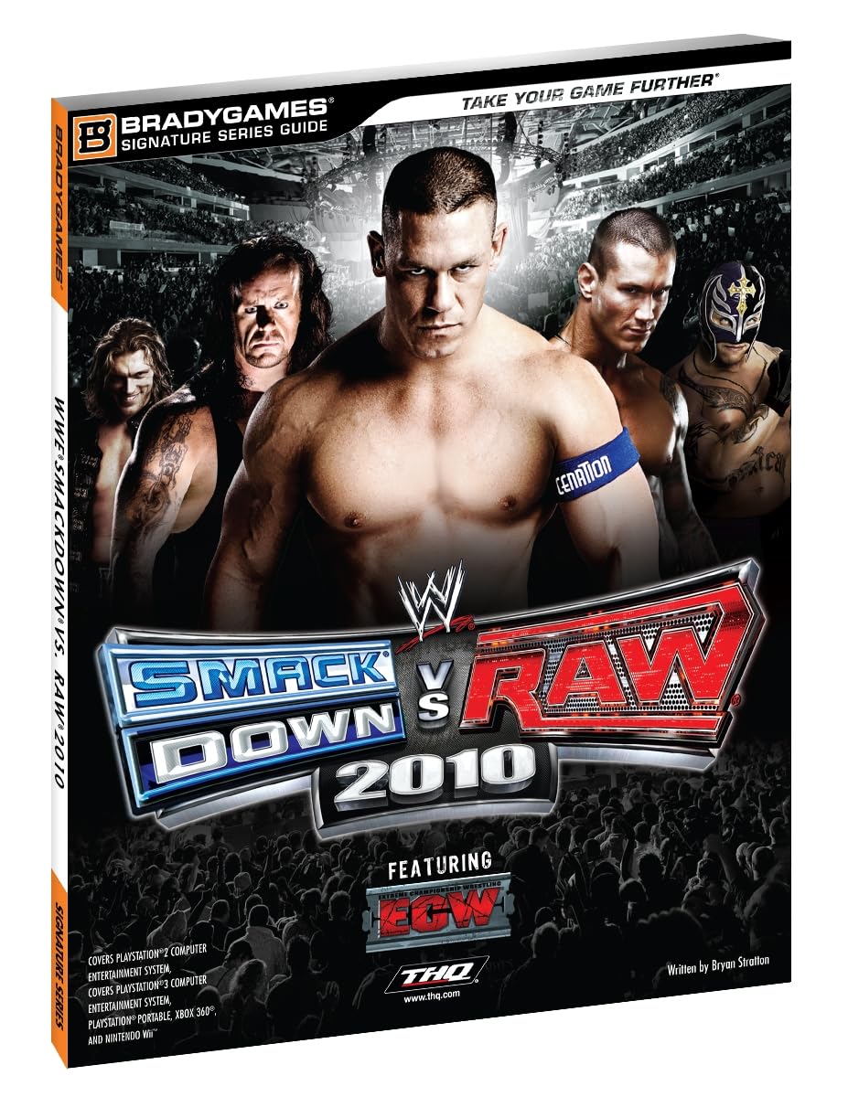 WWE Smackdown! Vs. Raw 2010 Signature Series Strategy Guide: BradyGames ...
