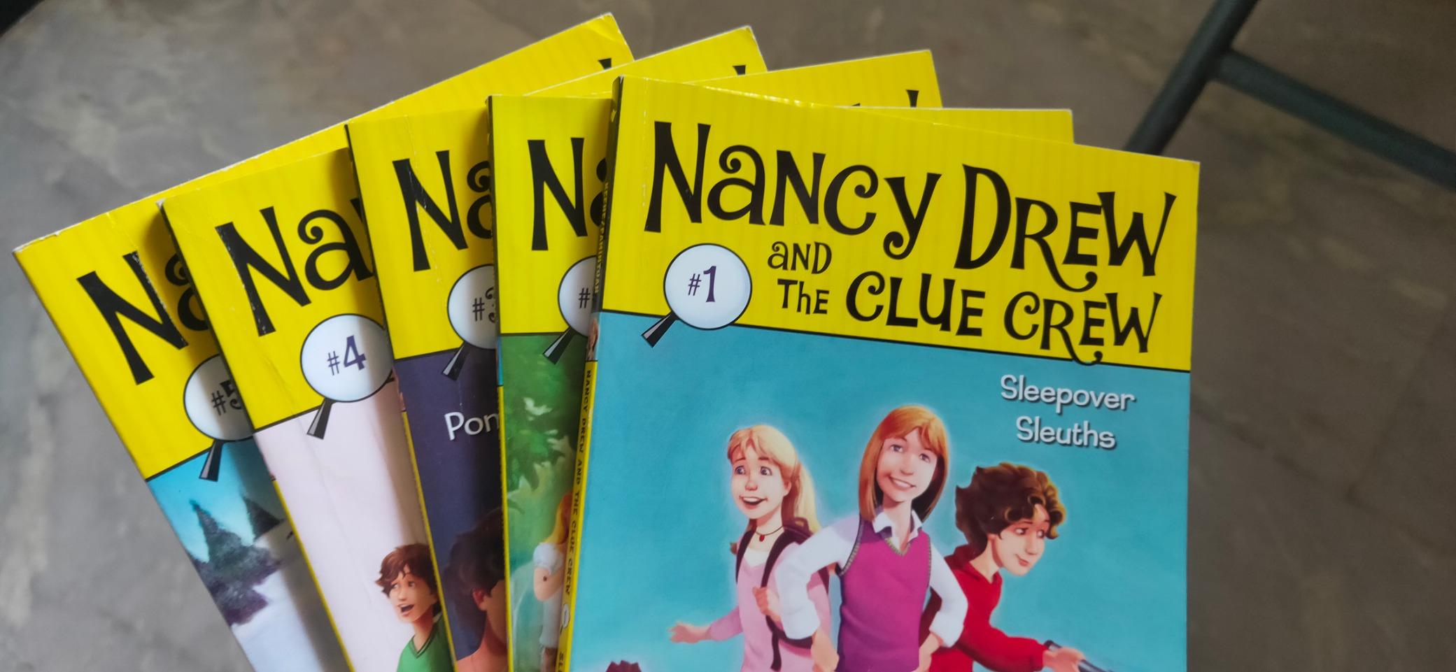 Nancy Drew And The Clue Crew Collection: Sleepover Sleuths; Scream for ...