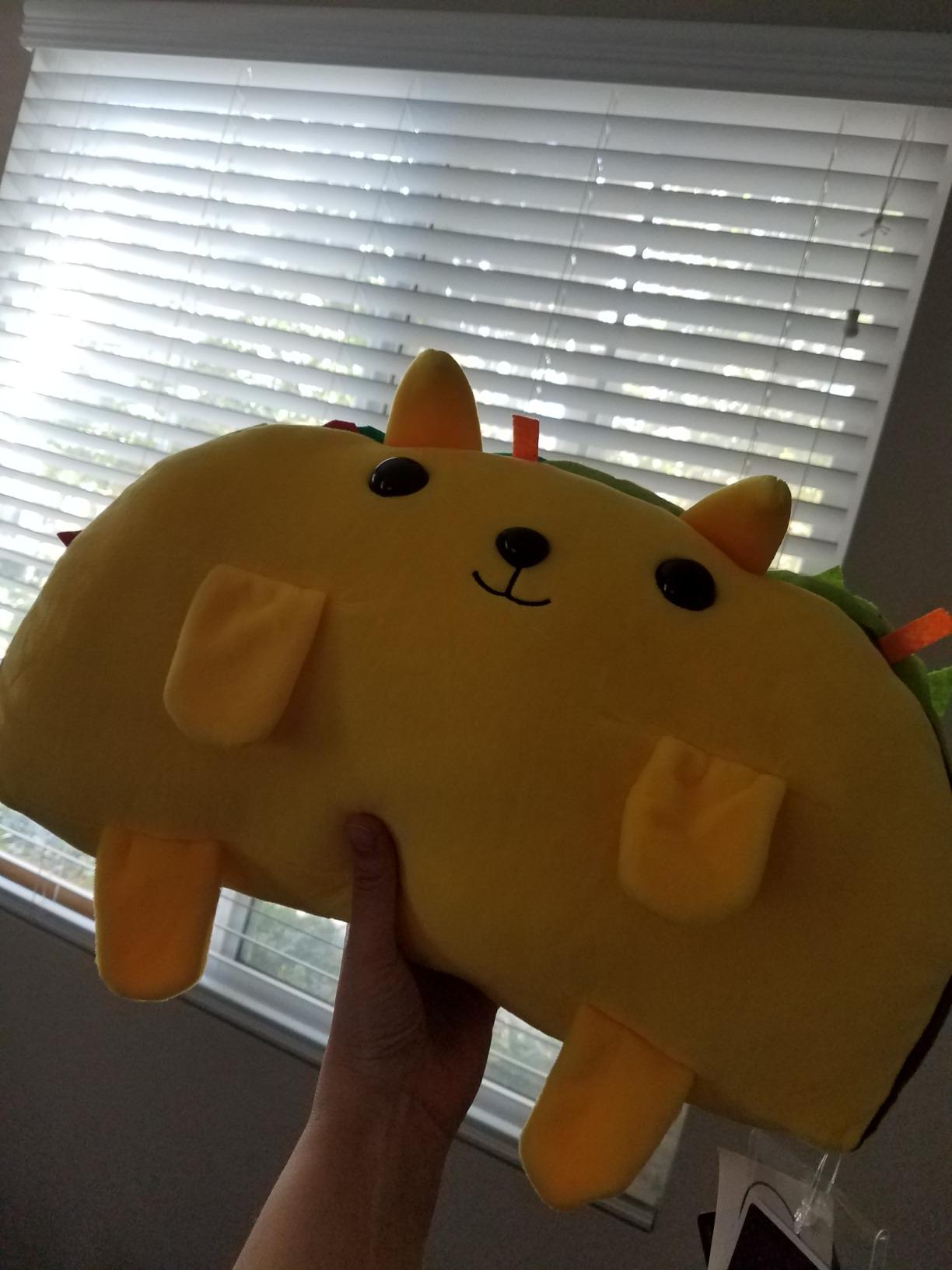 Amazon.com: Basic Fun Exploding Kittens Tacocat Jumbo Super Soft Plush ...
