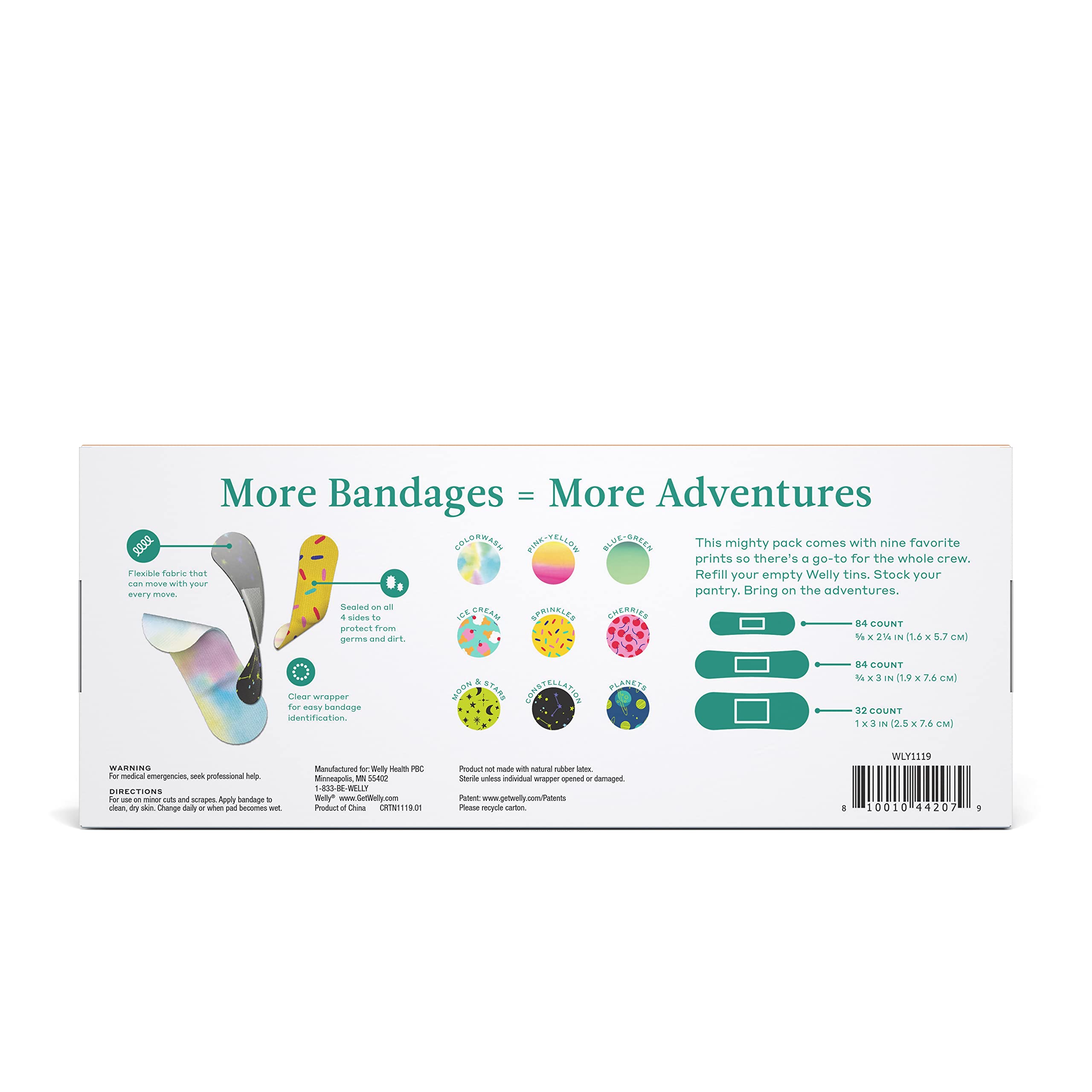 Snapklik.com : Welly Bandage Refill Ready PackAdhesive Flexible Fabric ...