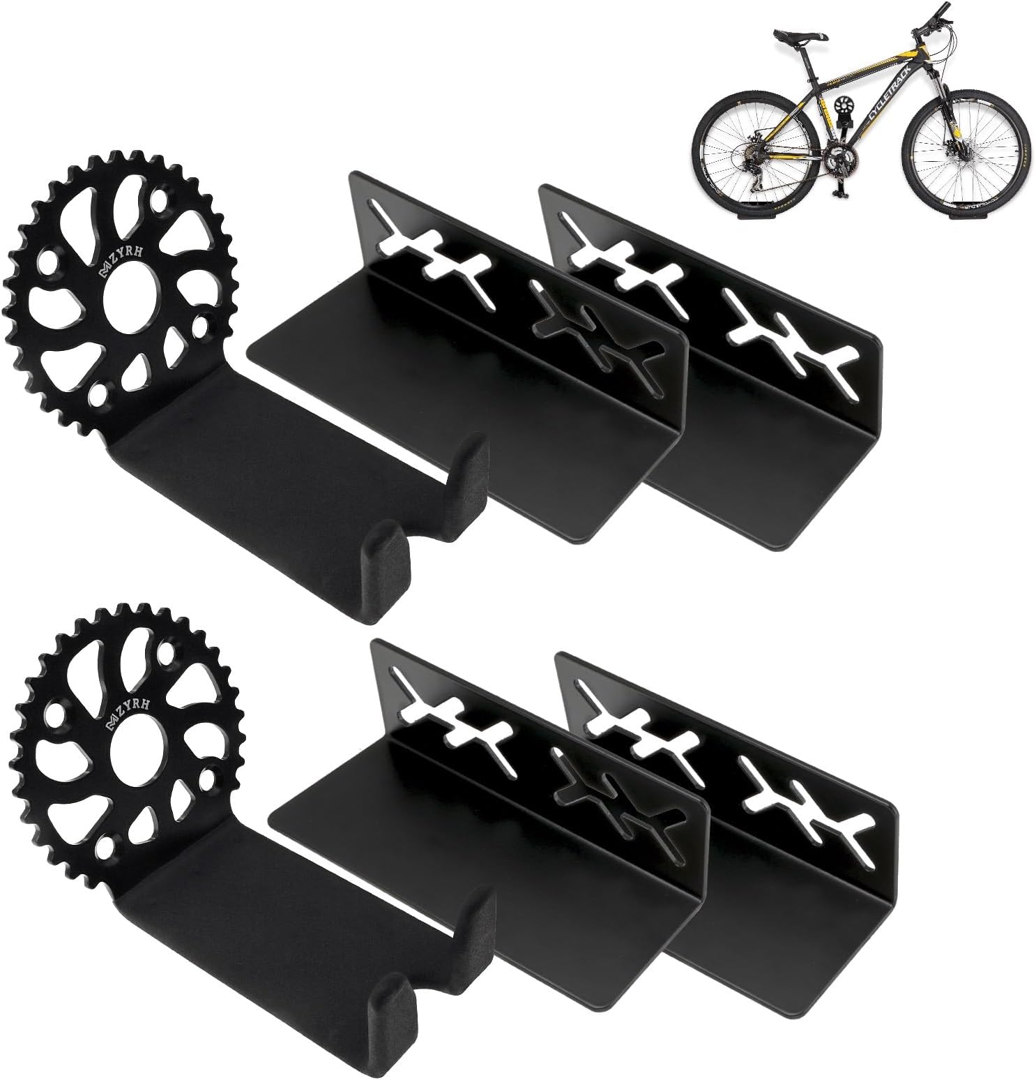 Amazon.com: NINGVIHE Bike Wall Mount,Bike Rack,Bike Storage,Bike Wall ...