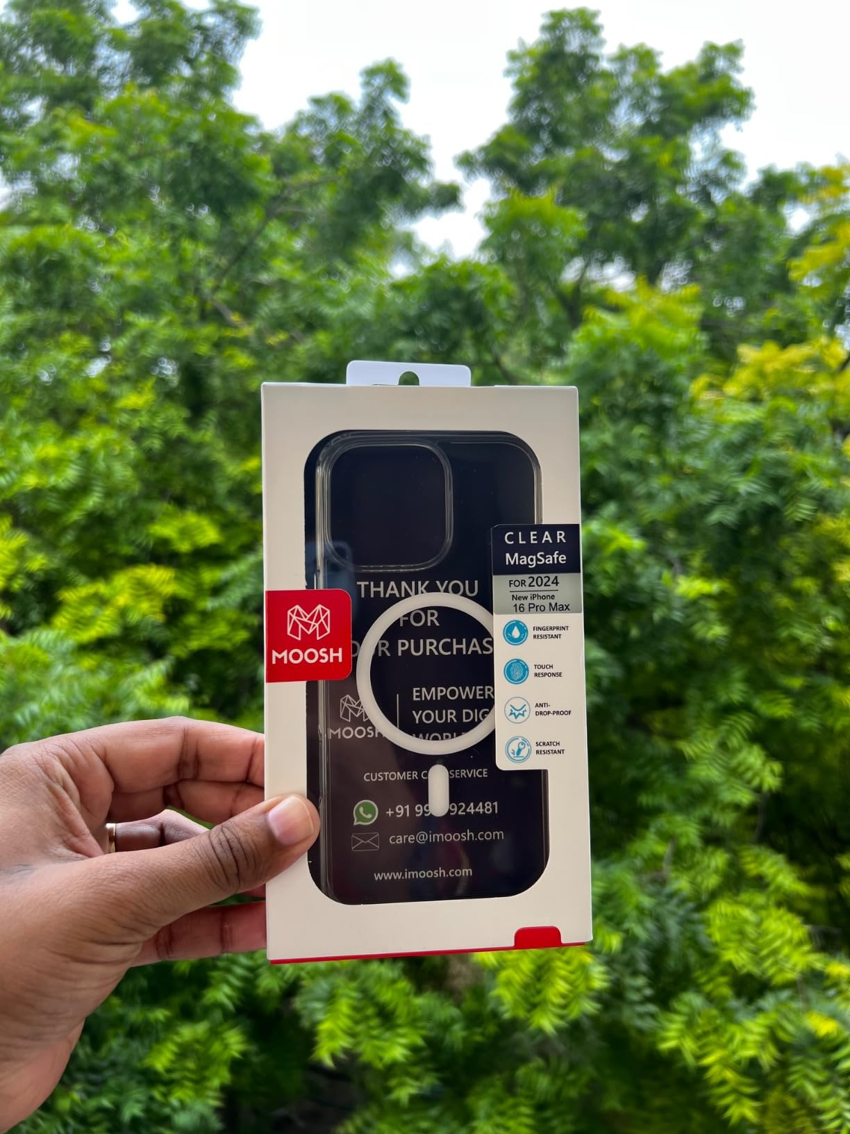 MOOSH Magnetic Case for iPhone 16 Pro Max [Compatible with MagSafe ...