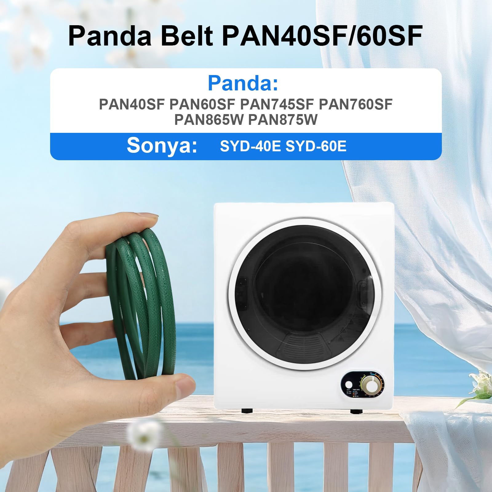 Snapklik.com : Durable Seamless Portable Compact Dryer Blower Fan Belt ...