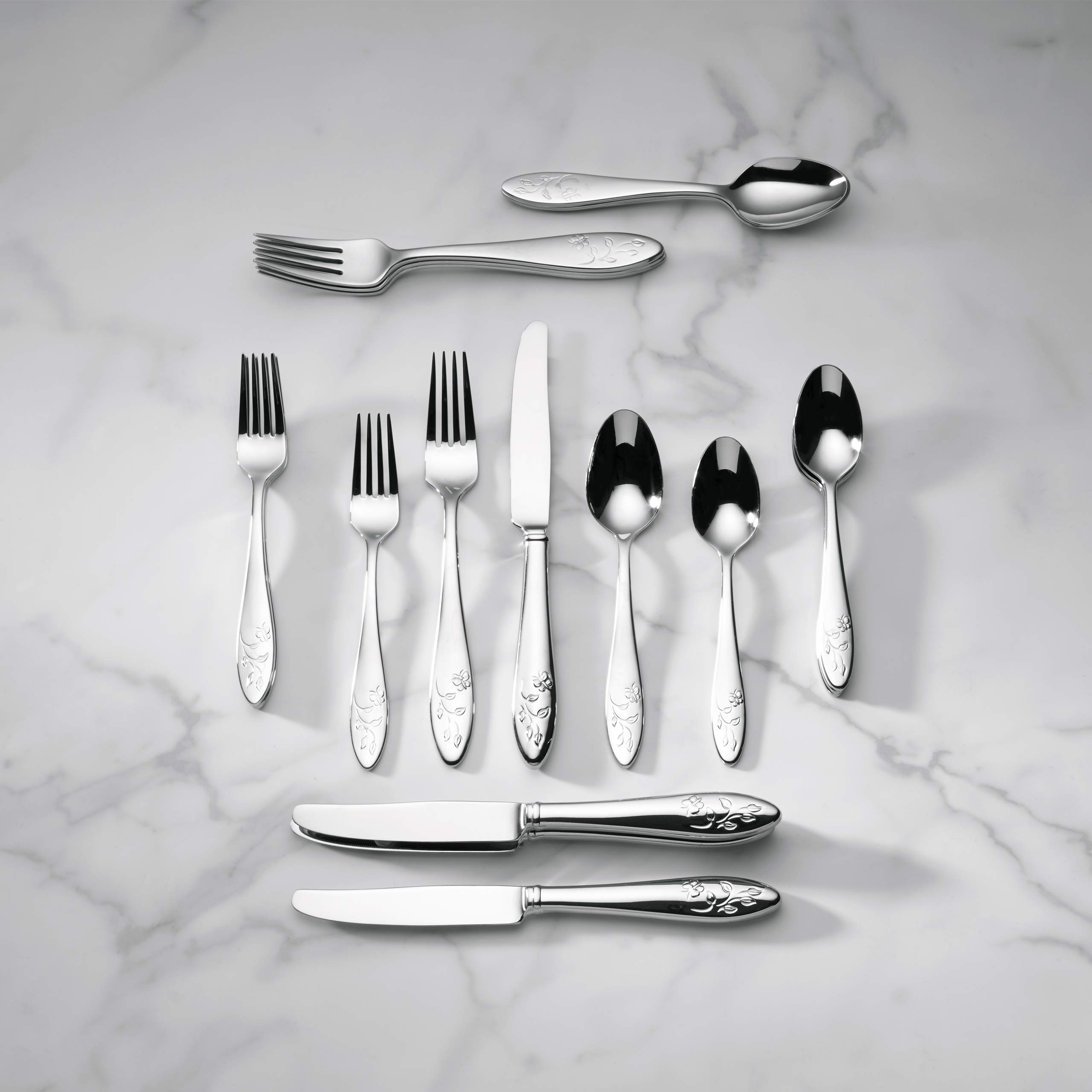 Snapklik.com : Butterfly Meadow 20-Piece Flatware Set