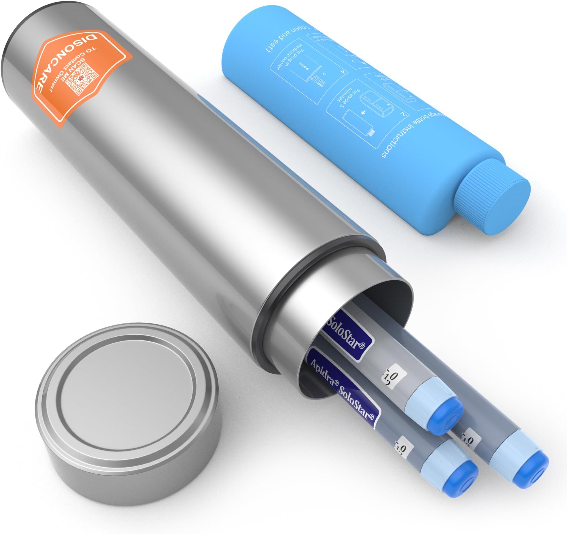 Amazon.com: Valman 48H 7 Pen Insulin Cooler Travel CASE Medical Travel ...