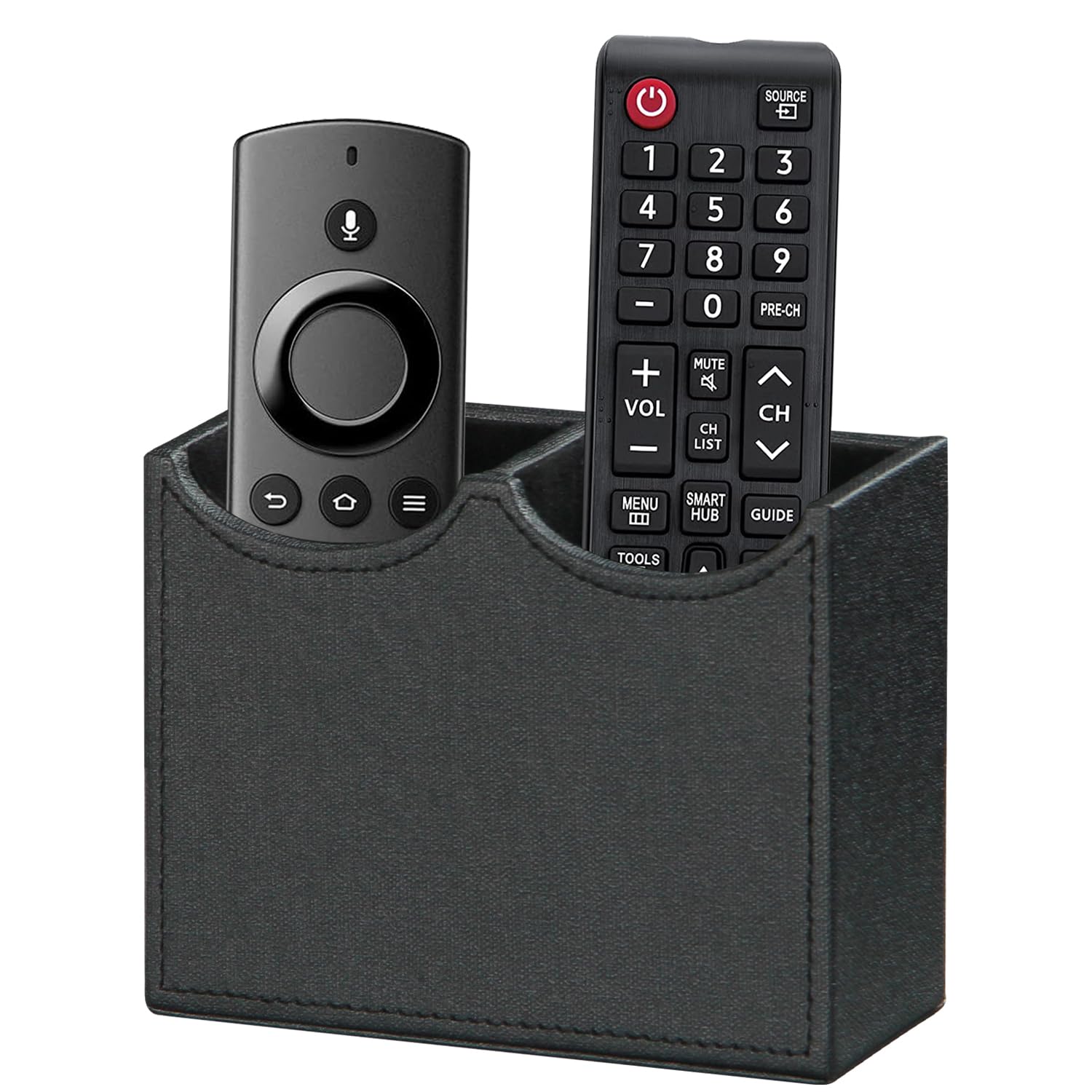 Amazon.com: Fanousy Adhesive Remote Control Holder Wall Mount, PU ...